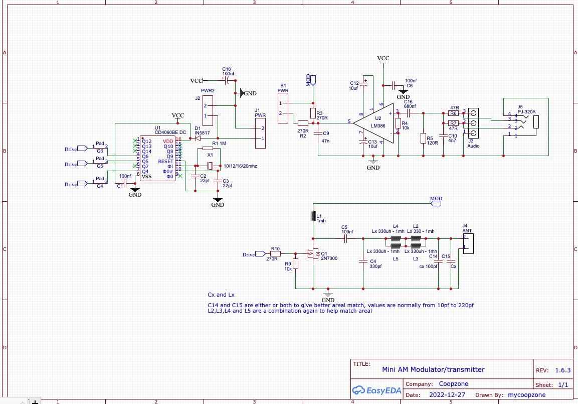 AM Transmitter / Modulator for Long Wave (LW) : 6 Steps - Instructables