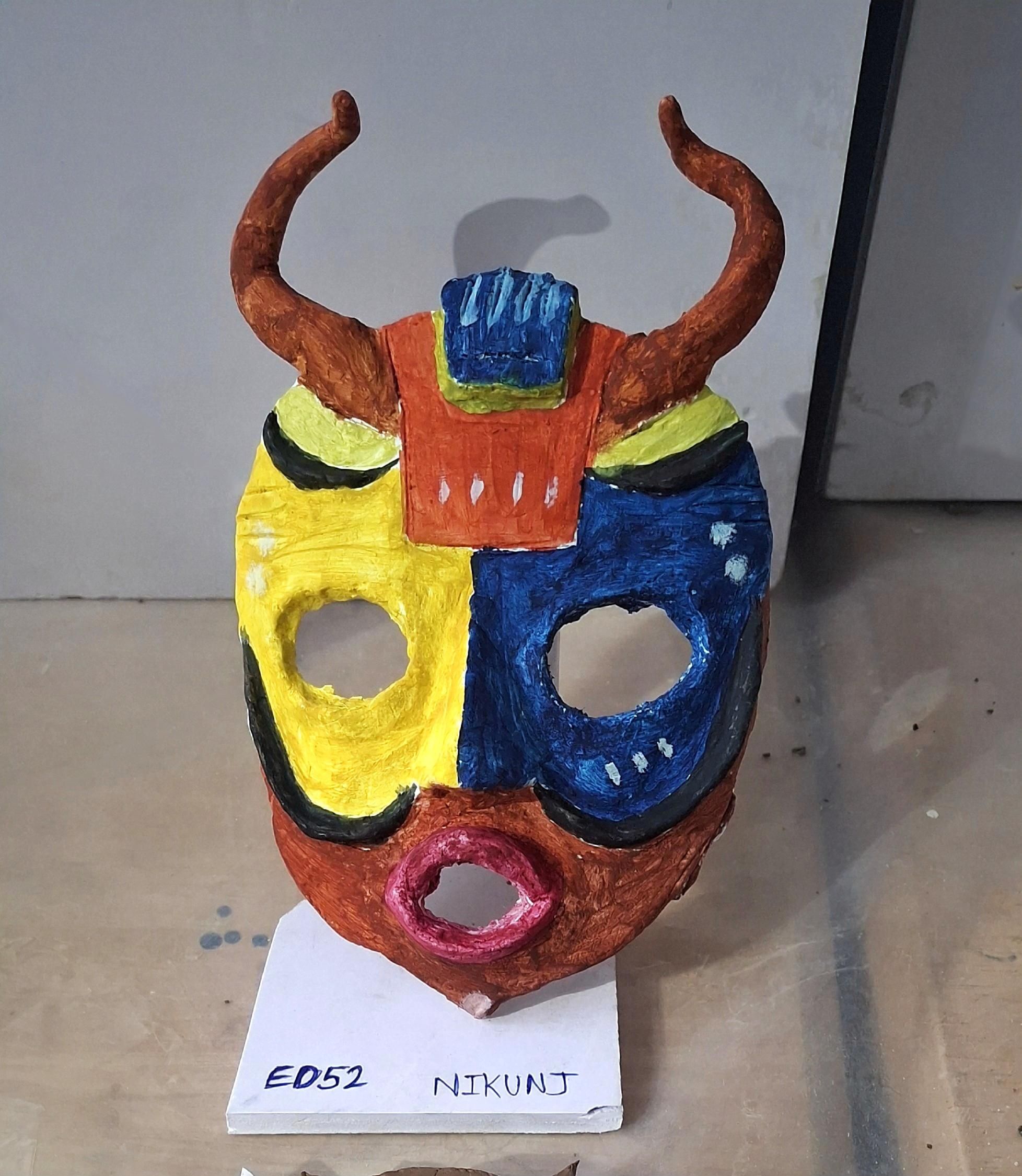 Face of Fear(Mask Made From Paperclay). : 9 Steps - Instructables