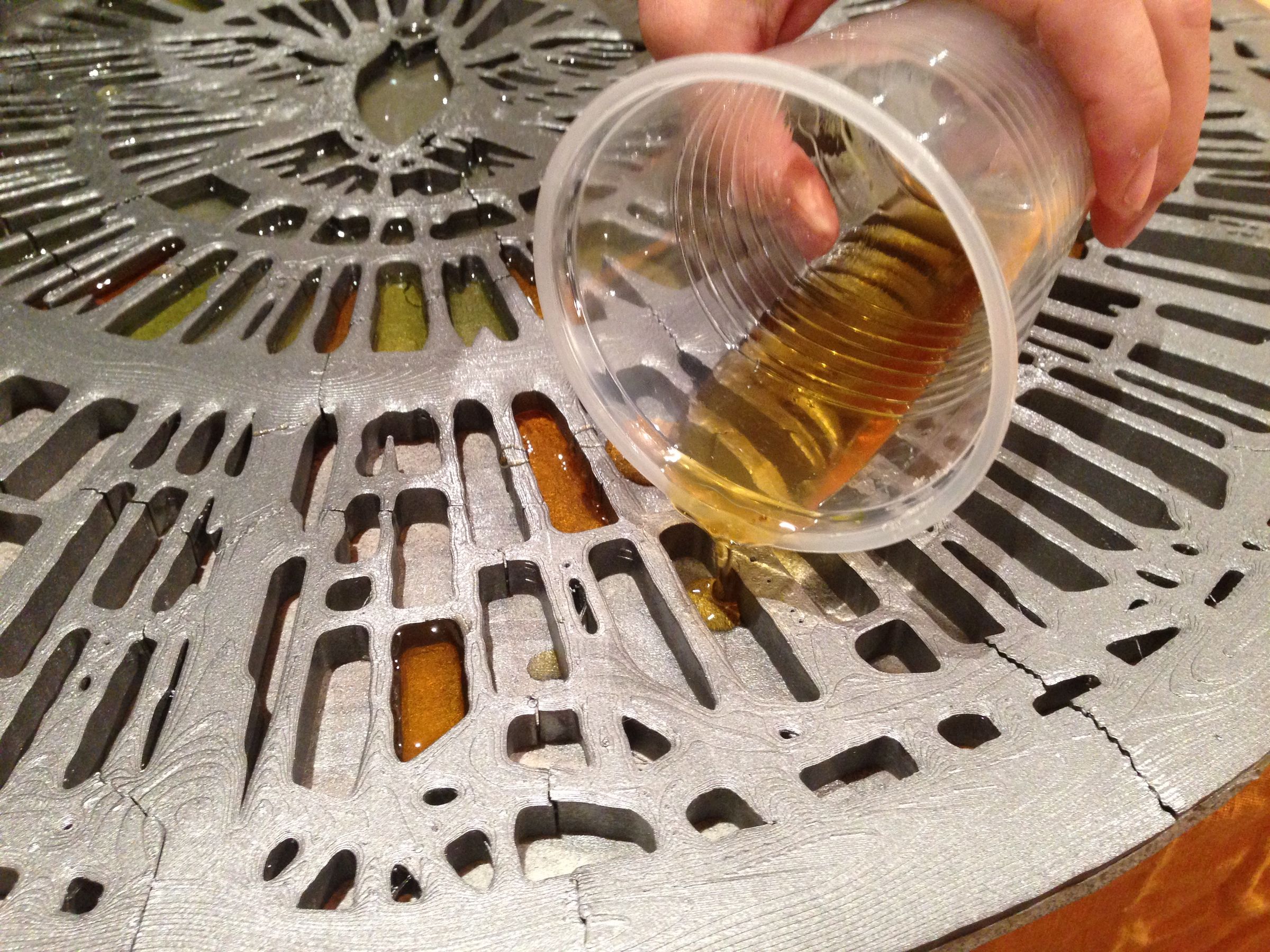 3D Printed Stained Glass Light Decoration : 8 Steps (with Pictures ...