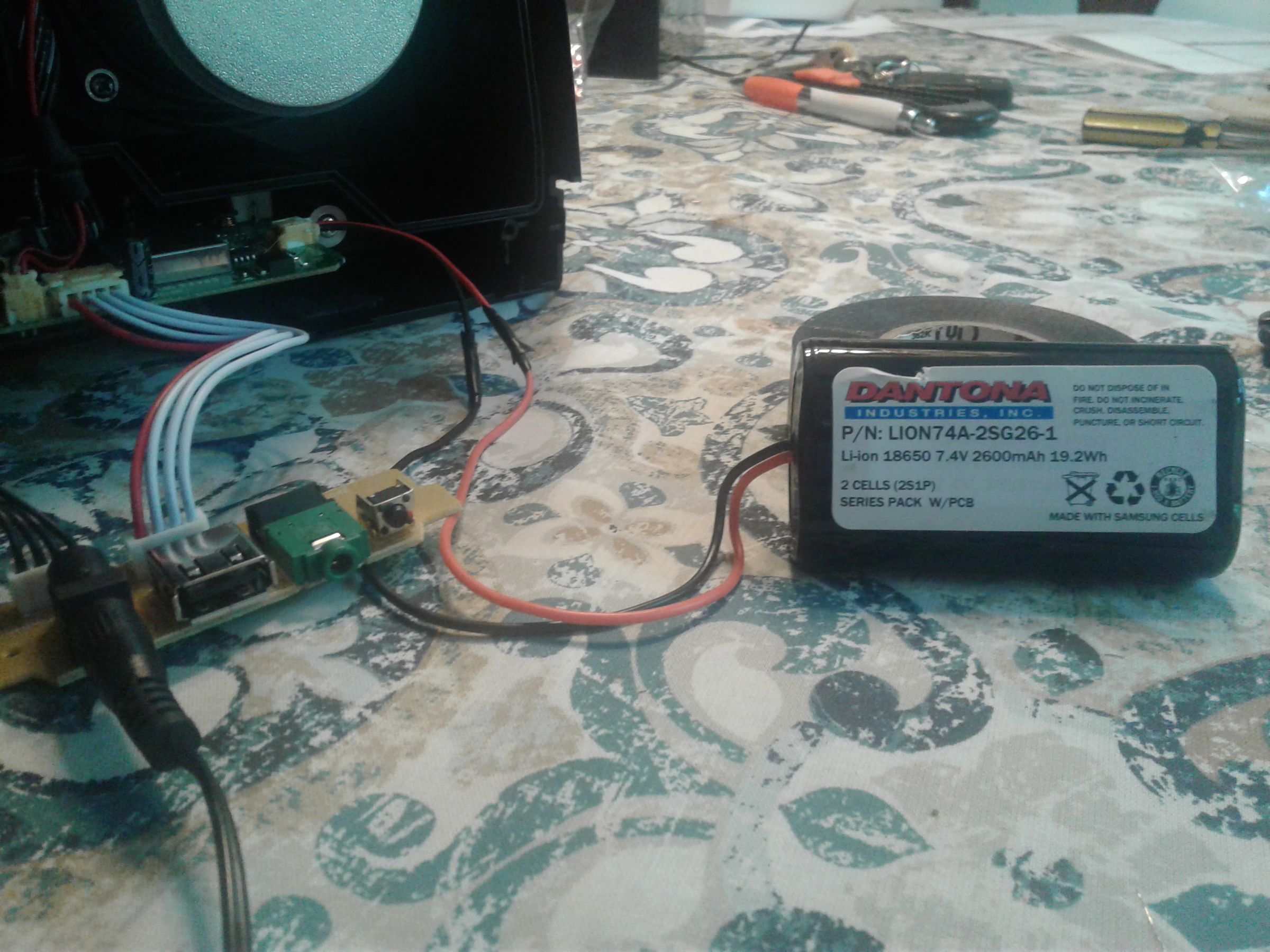 Battery Mod a Portable Bluetooth Speaker : 5 Steps - Instructables