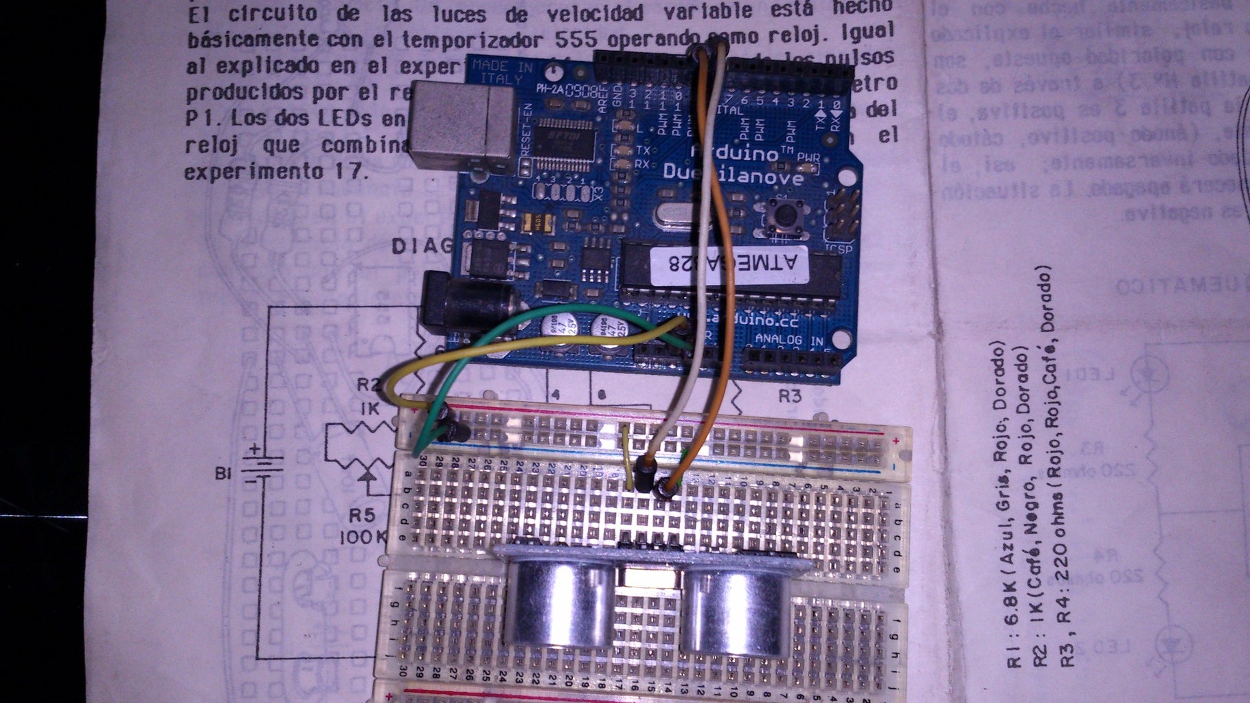 Arduino Hc Sr04 5 Steps Instructables