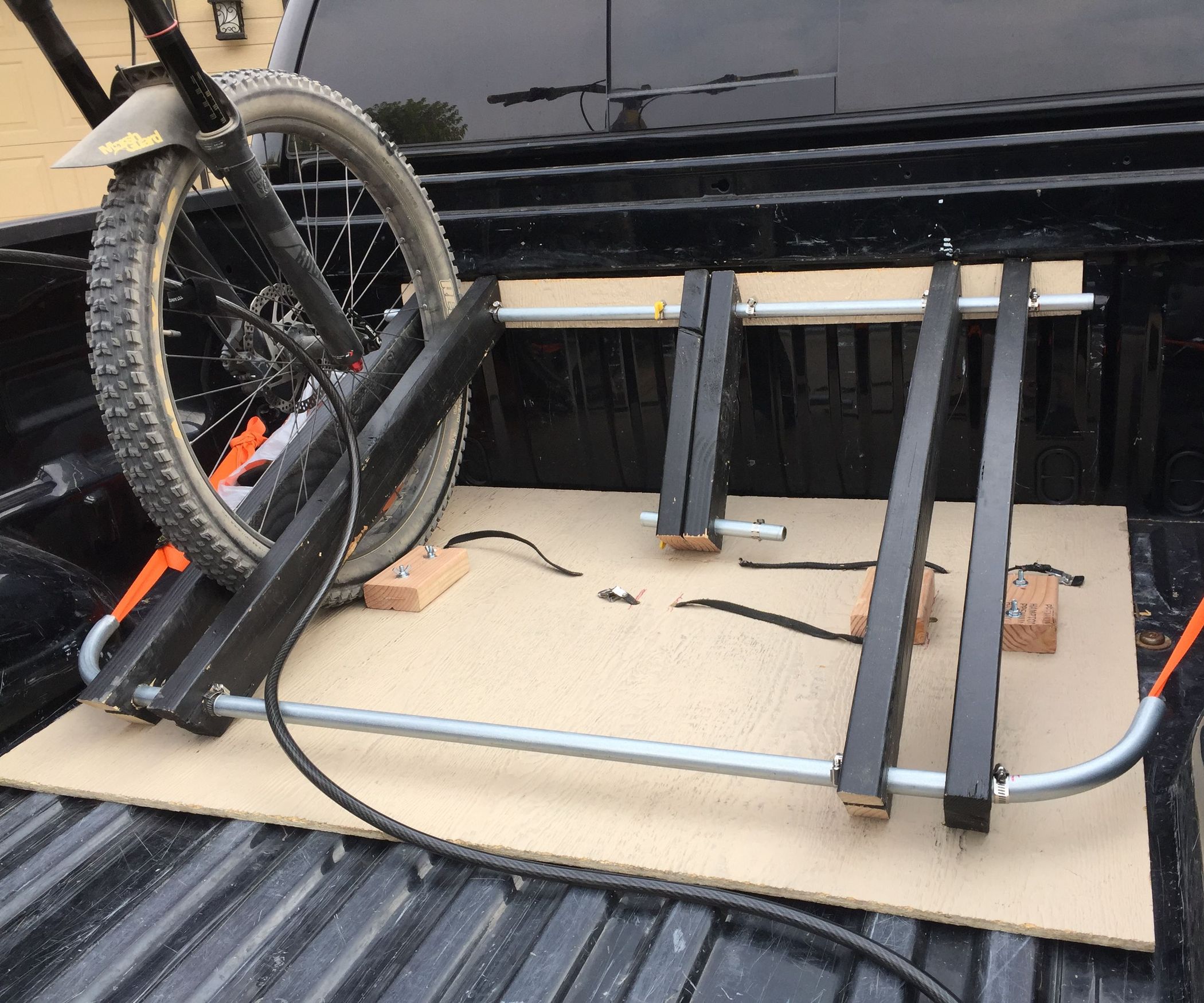 No Straps Truck Bike Rack - Instructables