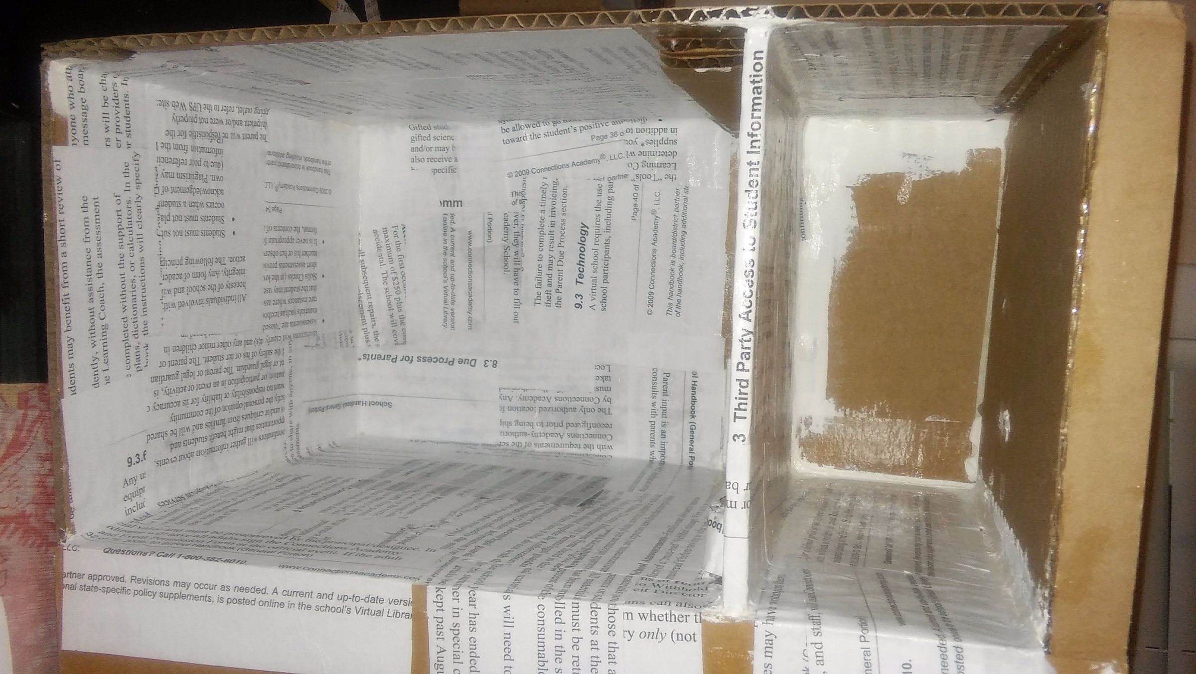 DIY Cardboard Craft Tower Organizer : 10 Steps (with Pictures ...