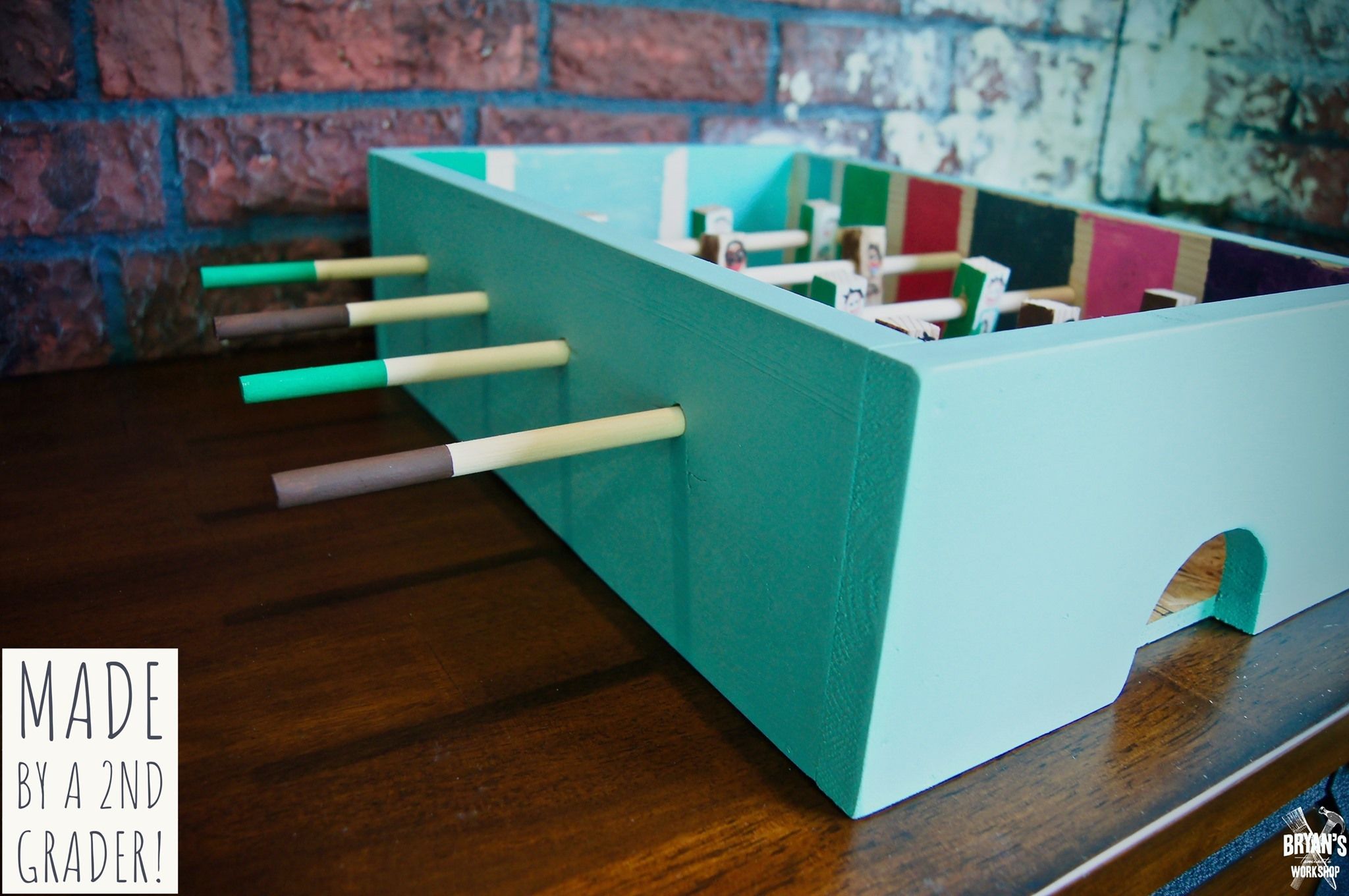 Mini Wooden Foosball Box Project! : 6 Steps (with Pictures) - Instructables