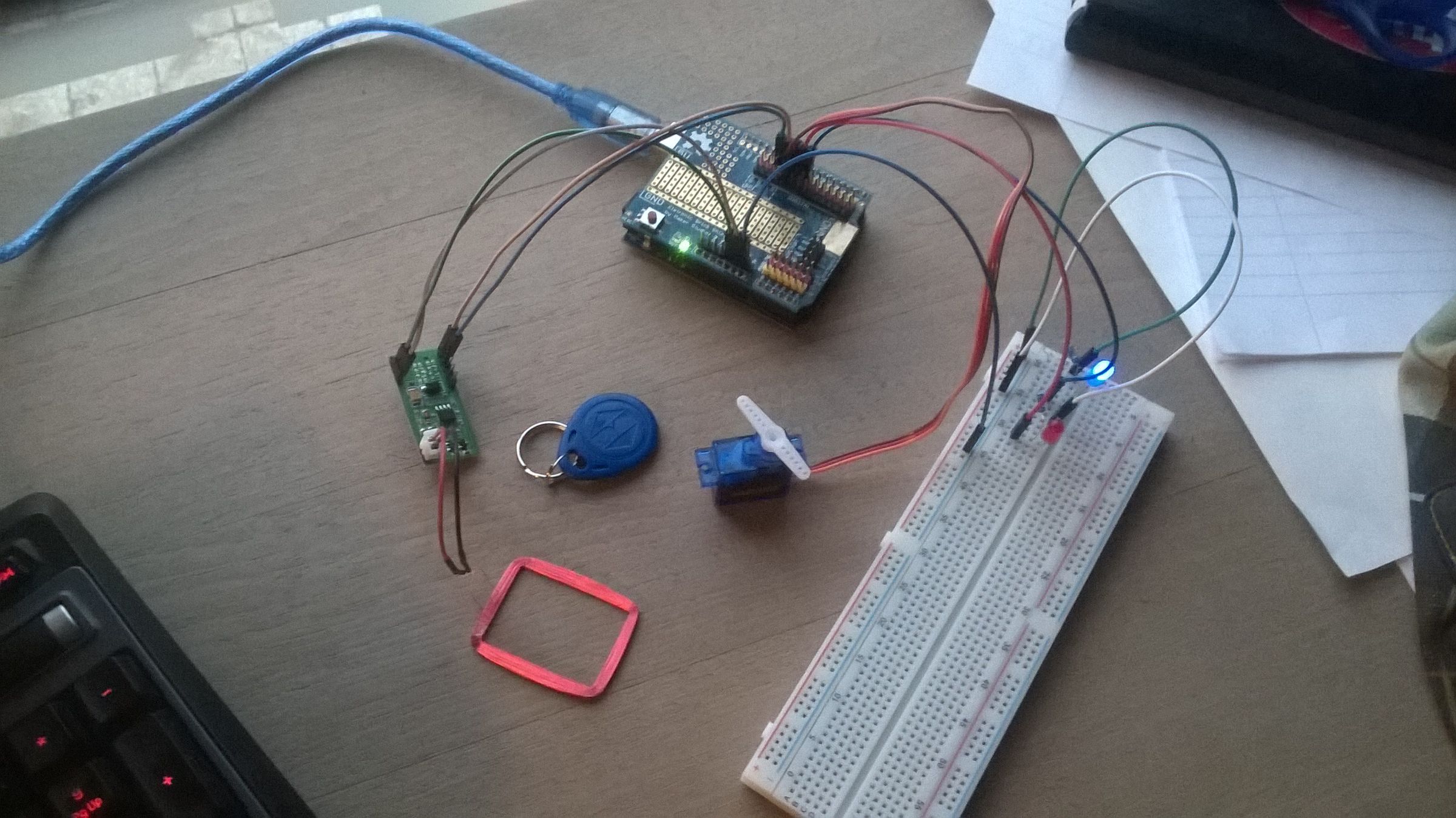 RFID Reader With Servo : 3 Steps - Instructables