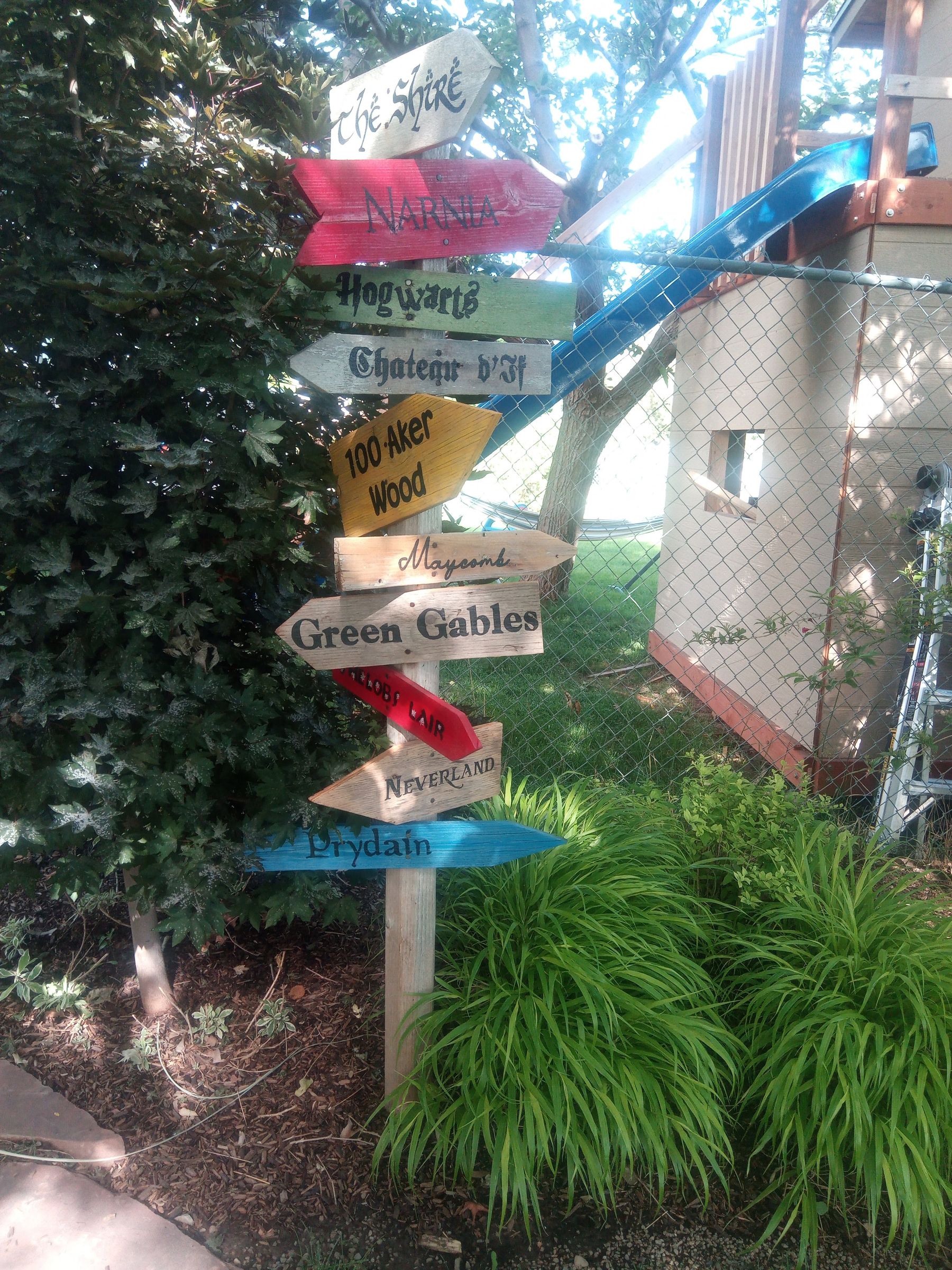 Yard Signpost : 7 Steps (with Pictures) - Instructables