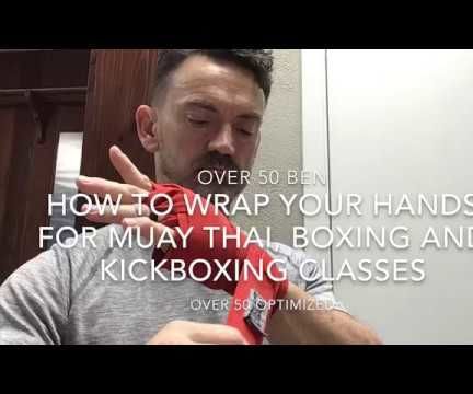 How to Wrap Hands for Muay Thai, Boxing and Kickboxing Classes : 7 ...