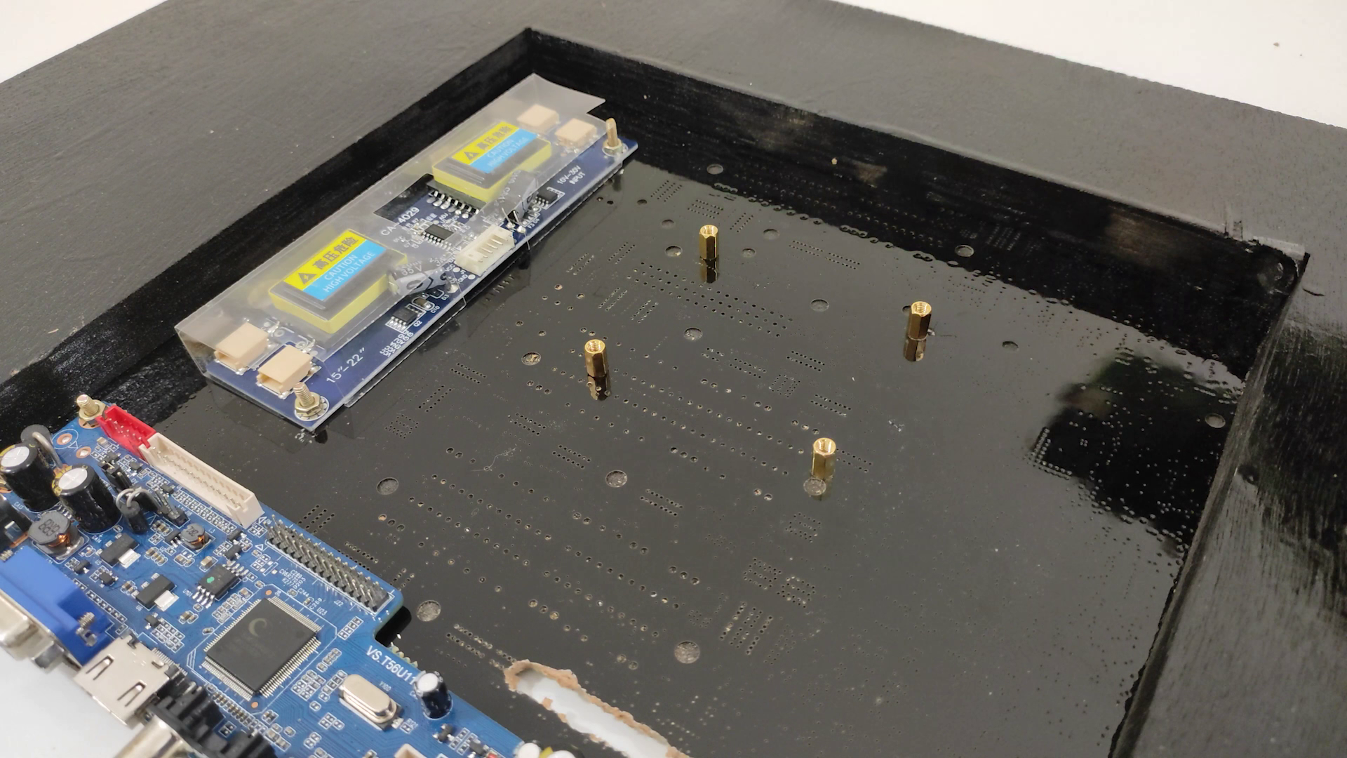 Convert Old Display Panel Into Sleek Monitor : 10 Steps (with Pictures ...