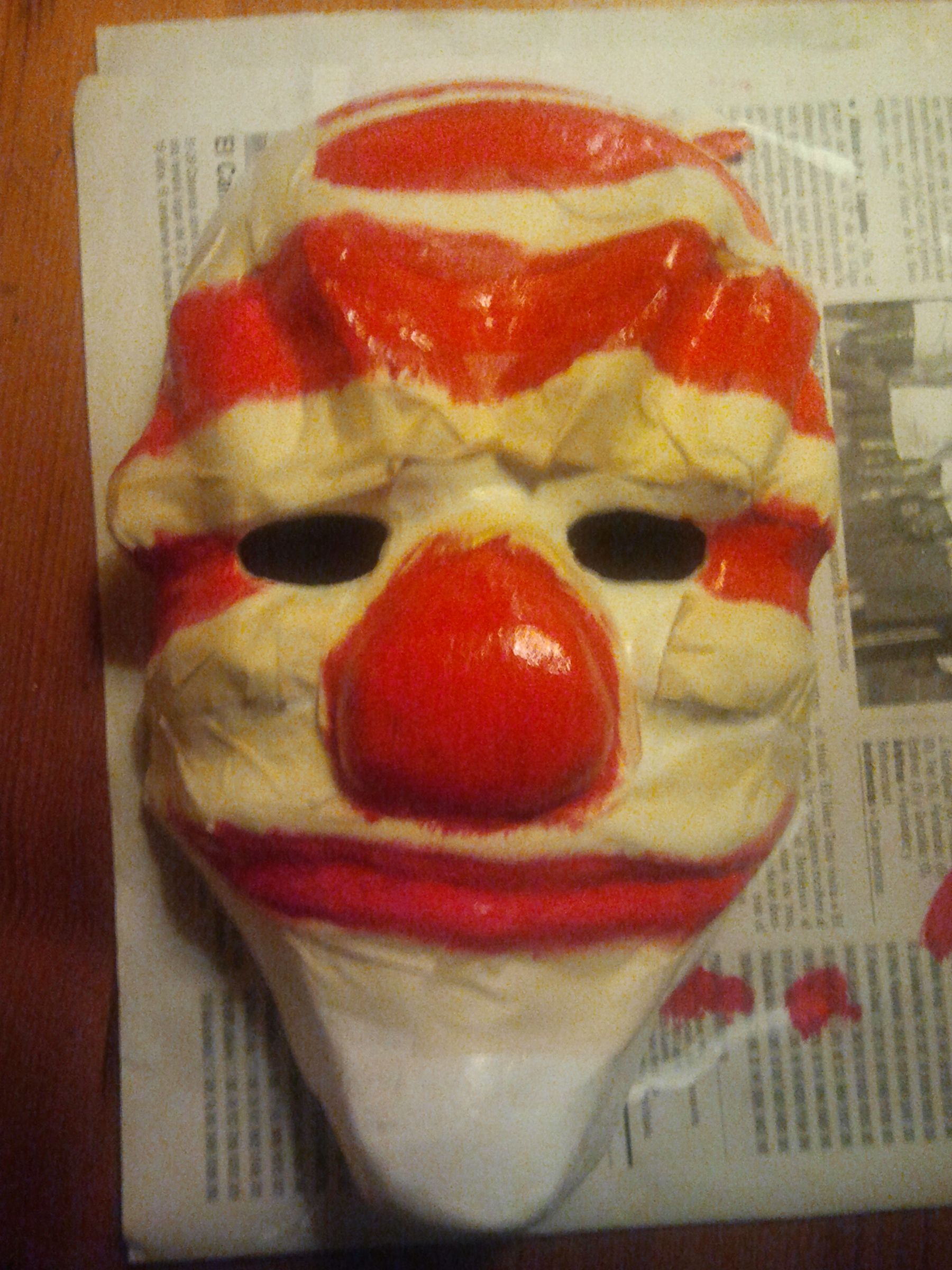 Payday: the Heist Dallas Clown Mask : 8 Steps (with Pictures ...