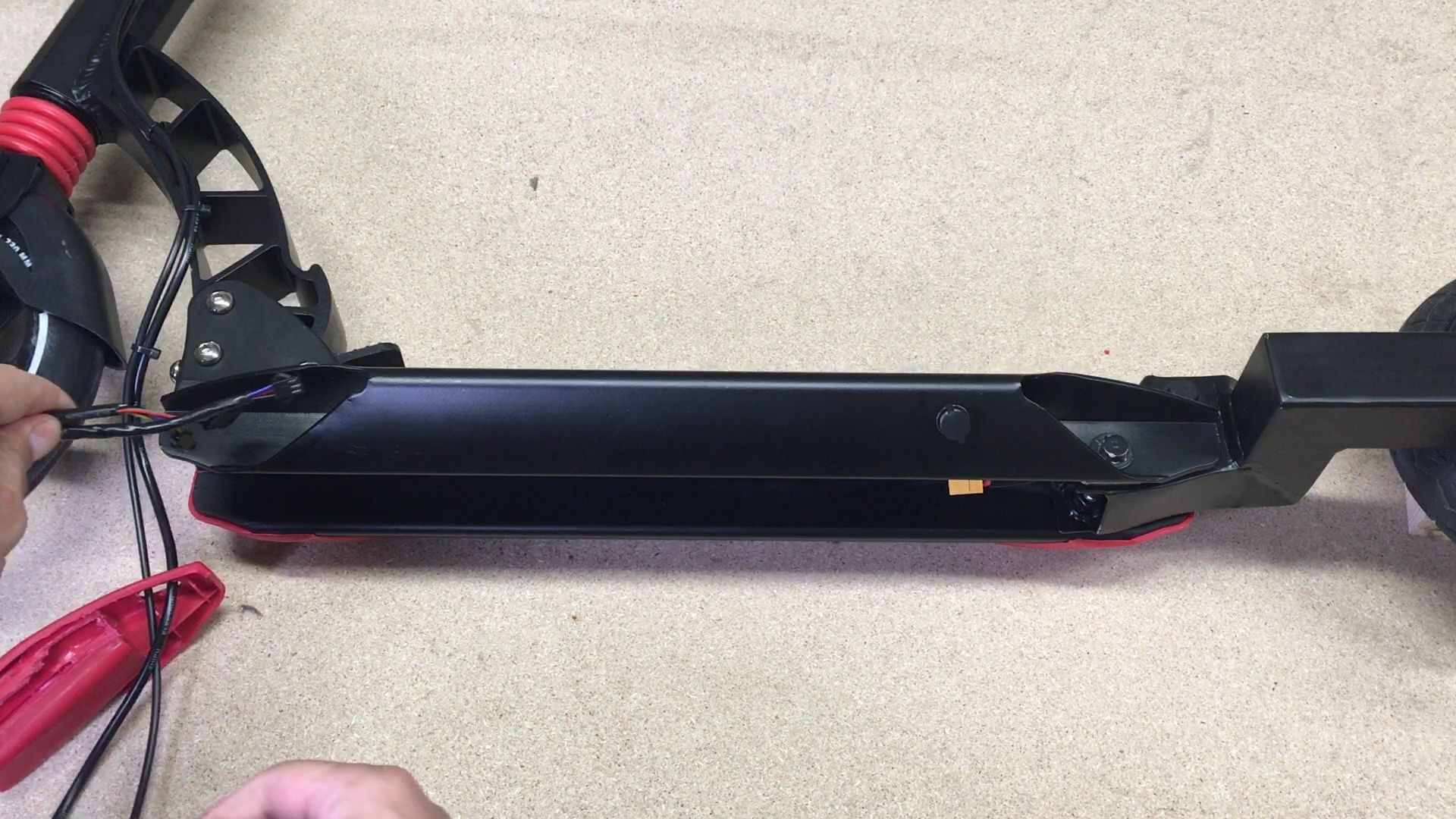DIY: Electric Scooter Conversion With Hoverboard Parts : 16 Steps (with ...