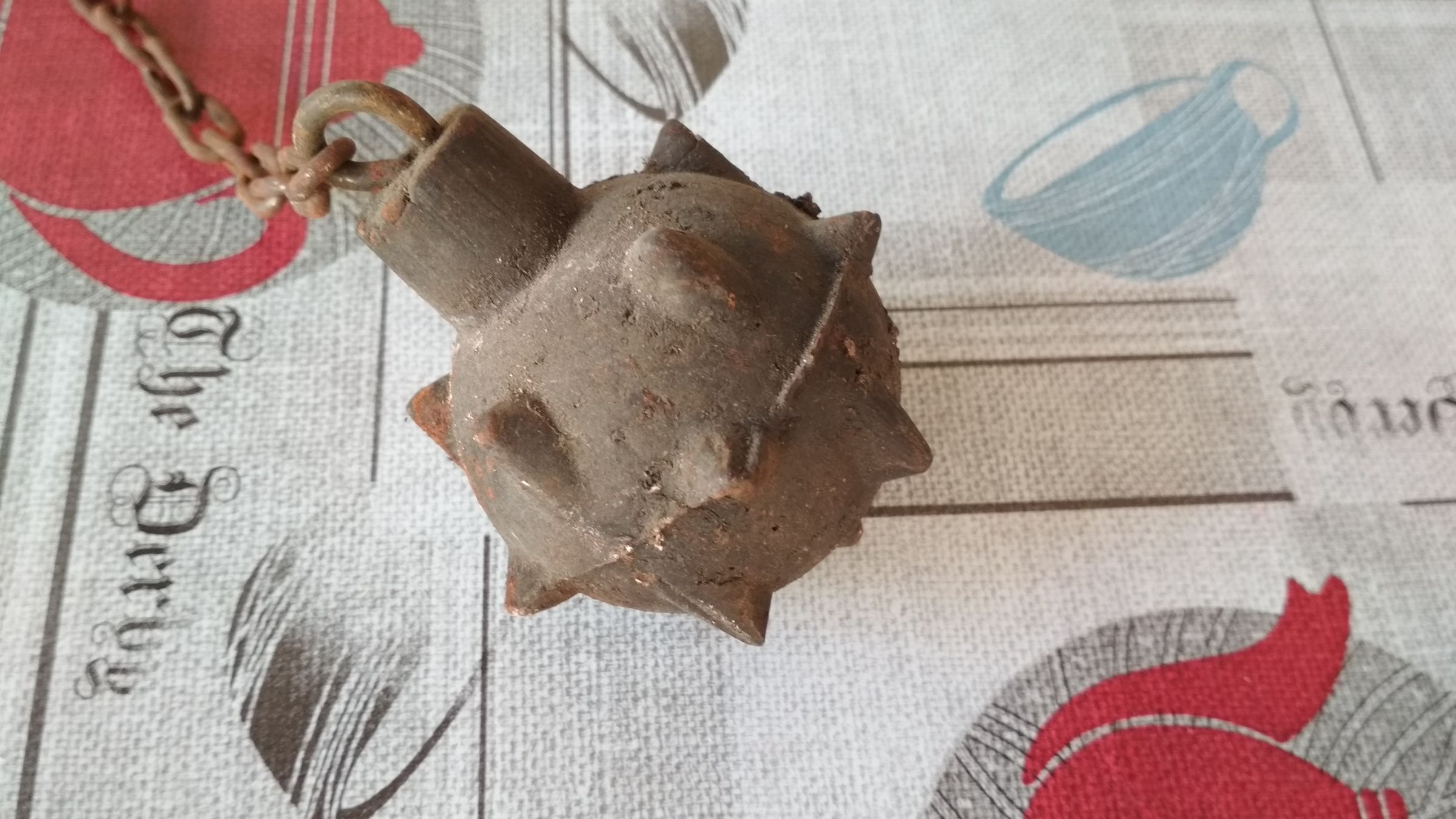 Restoring an Old Flail (Medieval Weapon) : 4 Steps (with Pictures ...