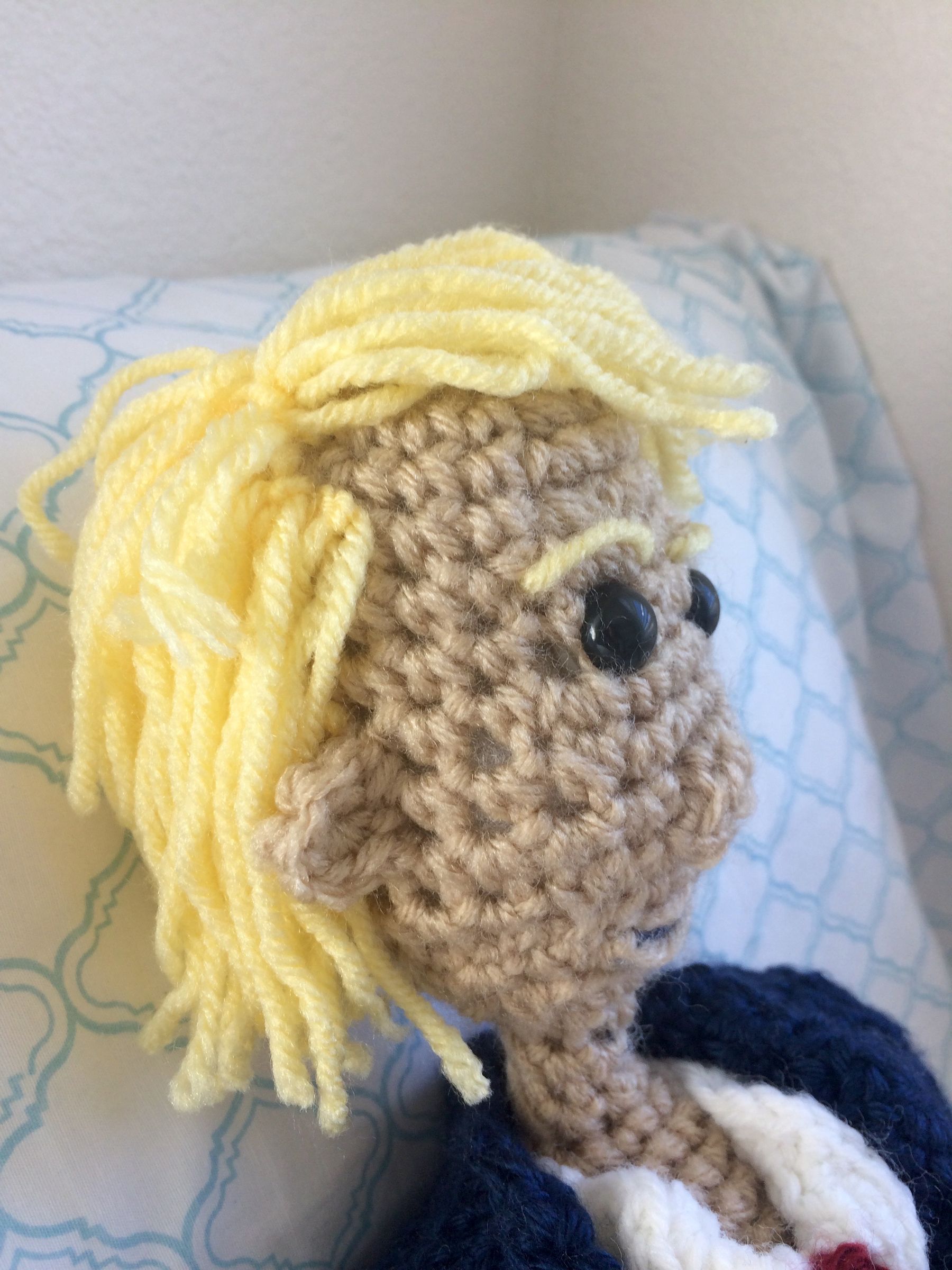 How to Crochet, the Man Himself, Donald Trump : 10 Steps - Instructables
