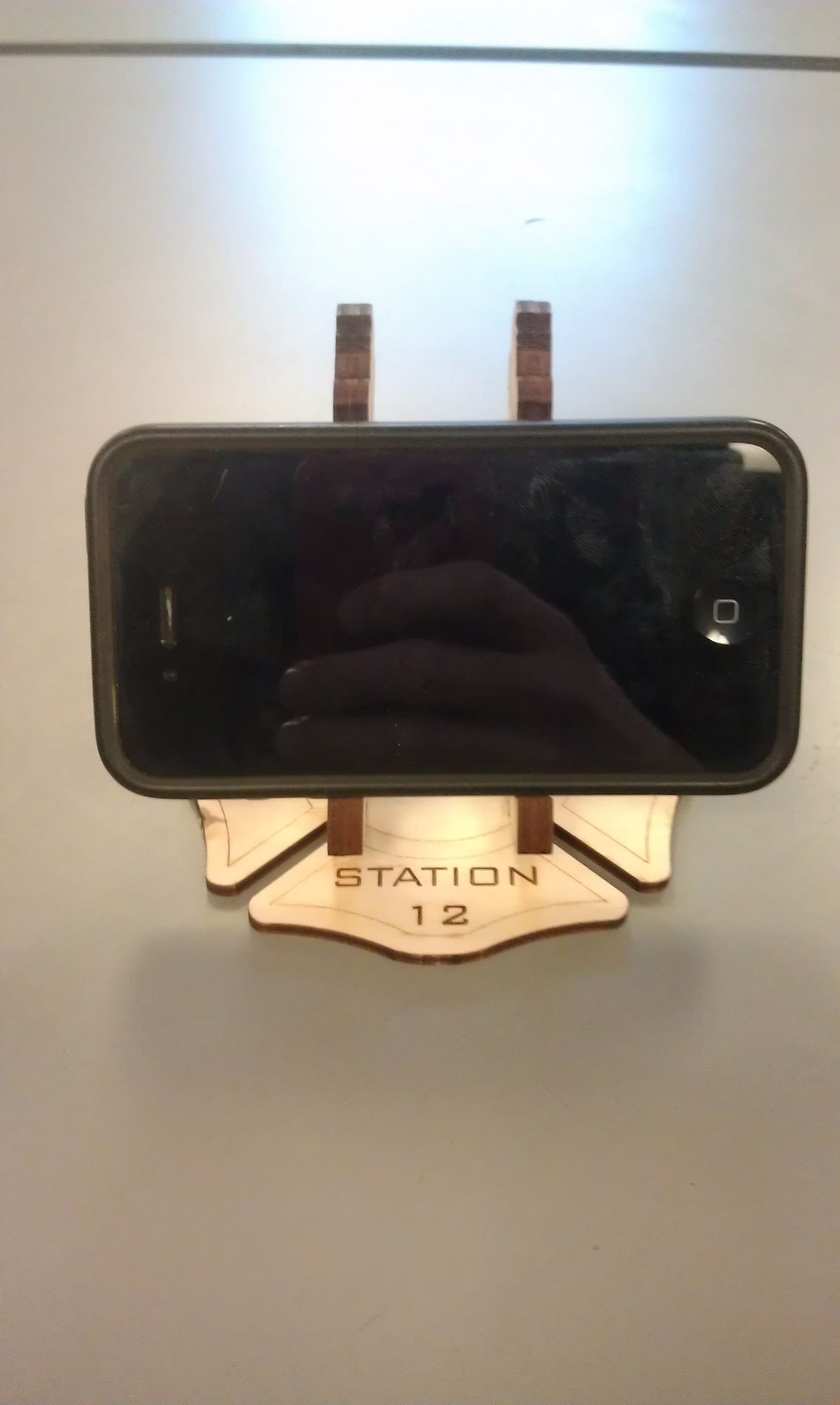 Laser Cut Firemans Phone Stand : 4 Steps (with Pictures) - Instructables