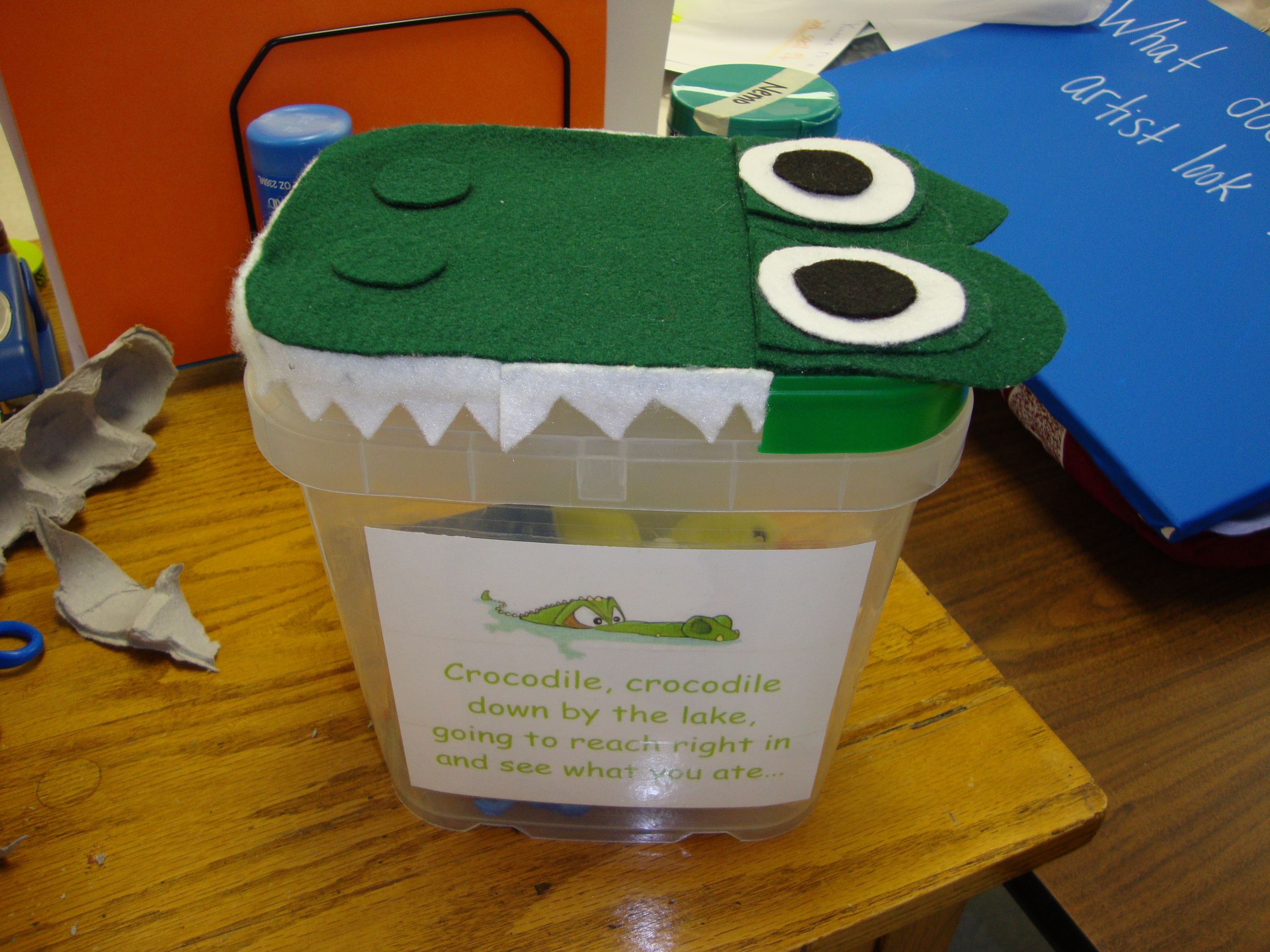 Crocodile Crocodile Down by the Lake: Box for a Drawing Exercise : 7 ...