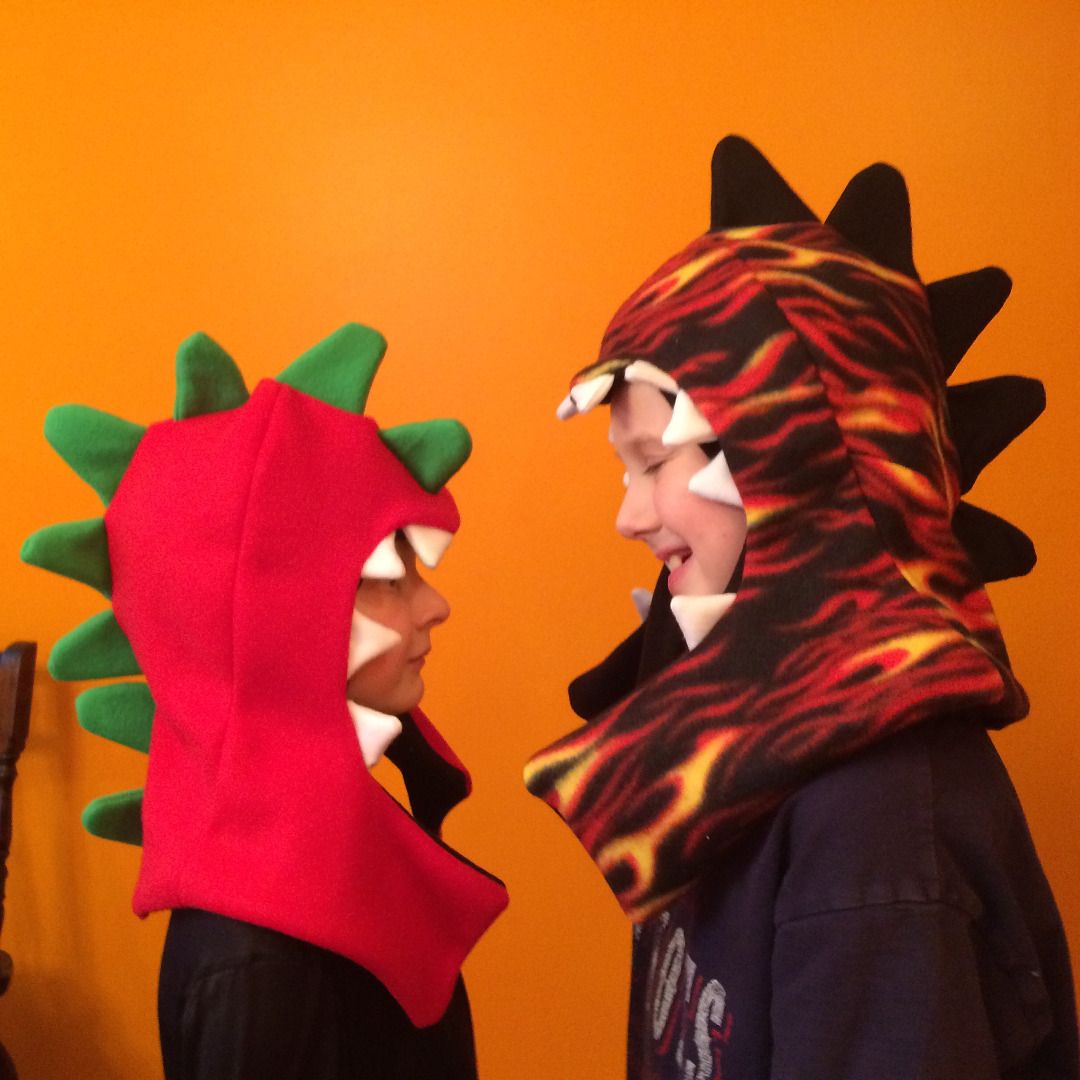 Fierce Fleece Dragon Hat(s) : 6 Steps (with Pictures) - Instructables