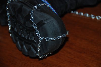 Ice Hiking With Homemade Shoe Ice Chains : 6 Steps (with Pictures ...
