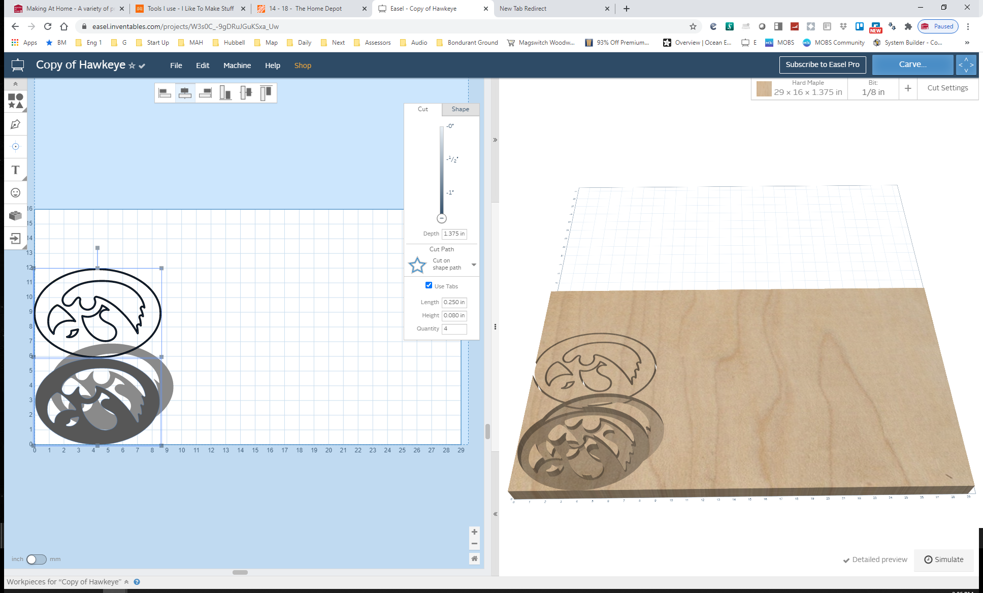 CNC Bowls and Trays With Through Logos : 14 Steps (with Pictures ...