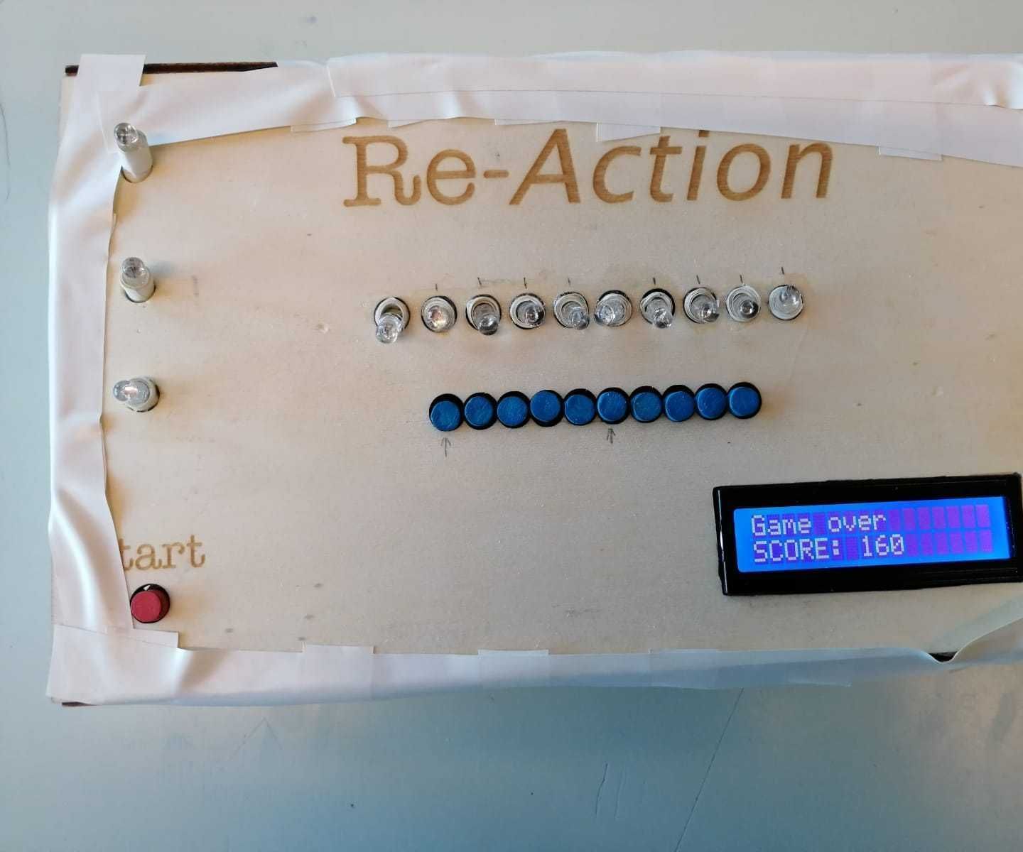 Making A Reaction Based Game With An Arduino Due 6 Steps Instructables