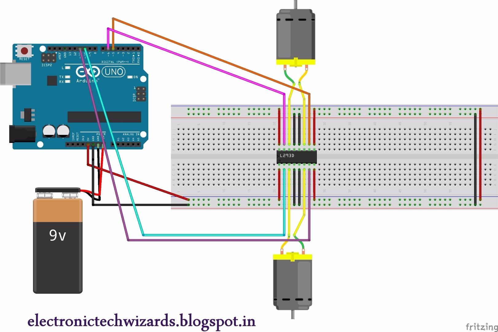 SIMPLE LINE FOLLOWER ROBOT(single Sensor) : 7 Steps (with Pictures ...