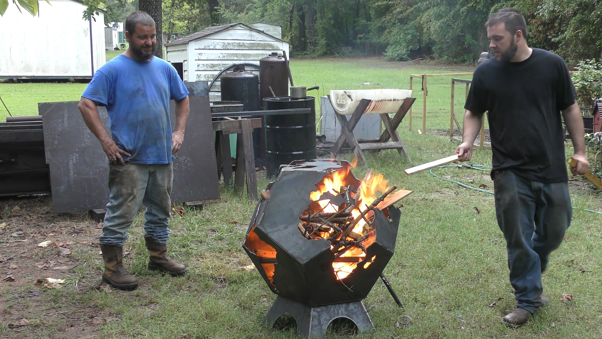 Geometric Globe Firepit : 8 Steps (with Pictures) - Instructables