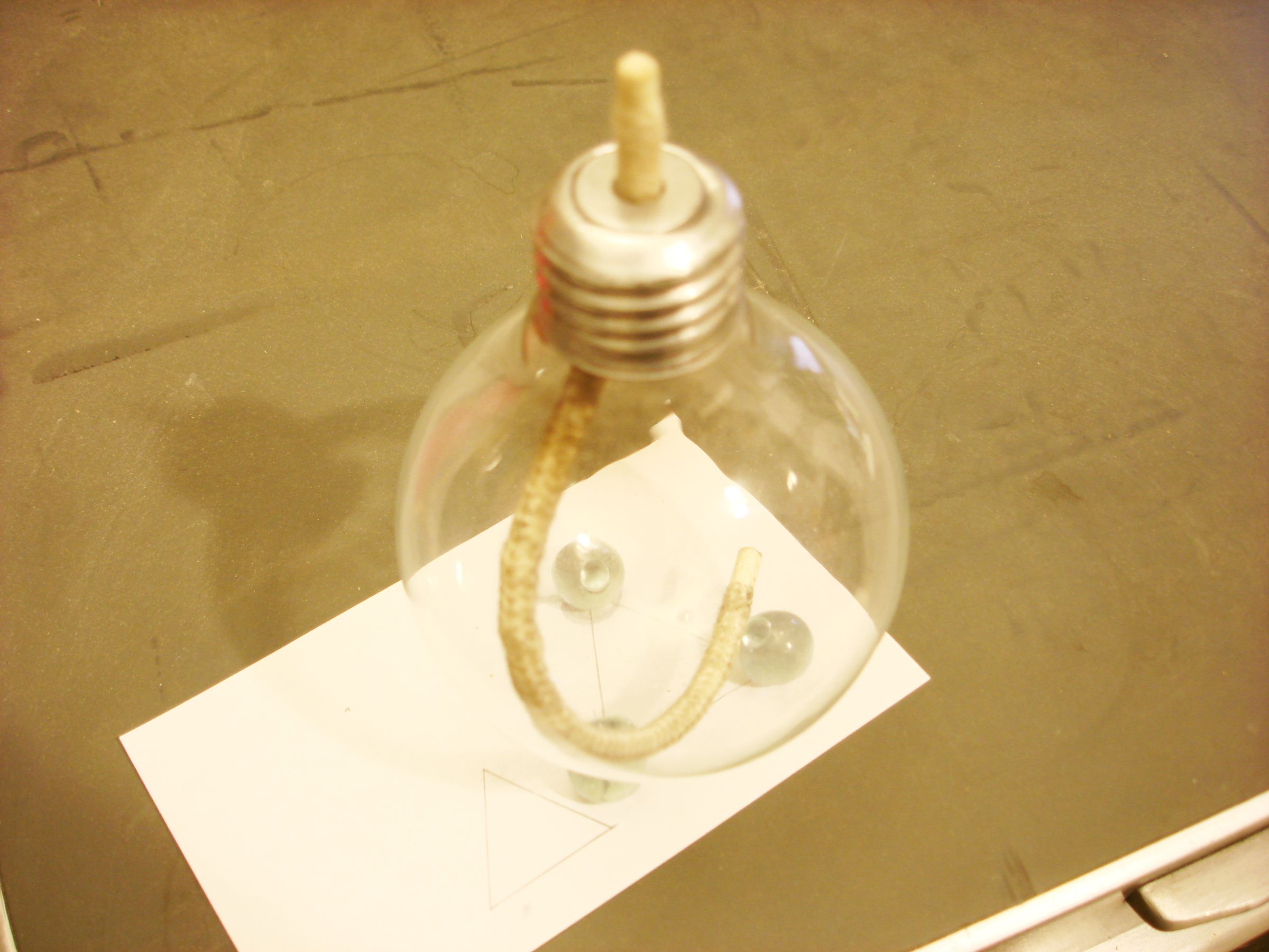 Used Light Bulb Oil/Alcohol Lamp : 6 Steps - Instructables