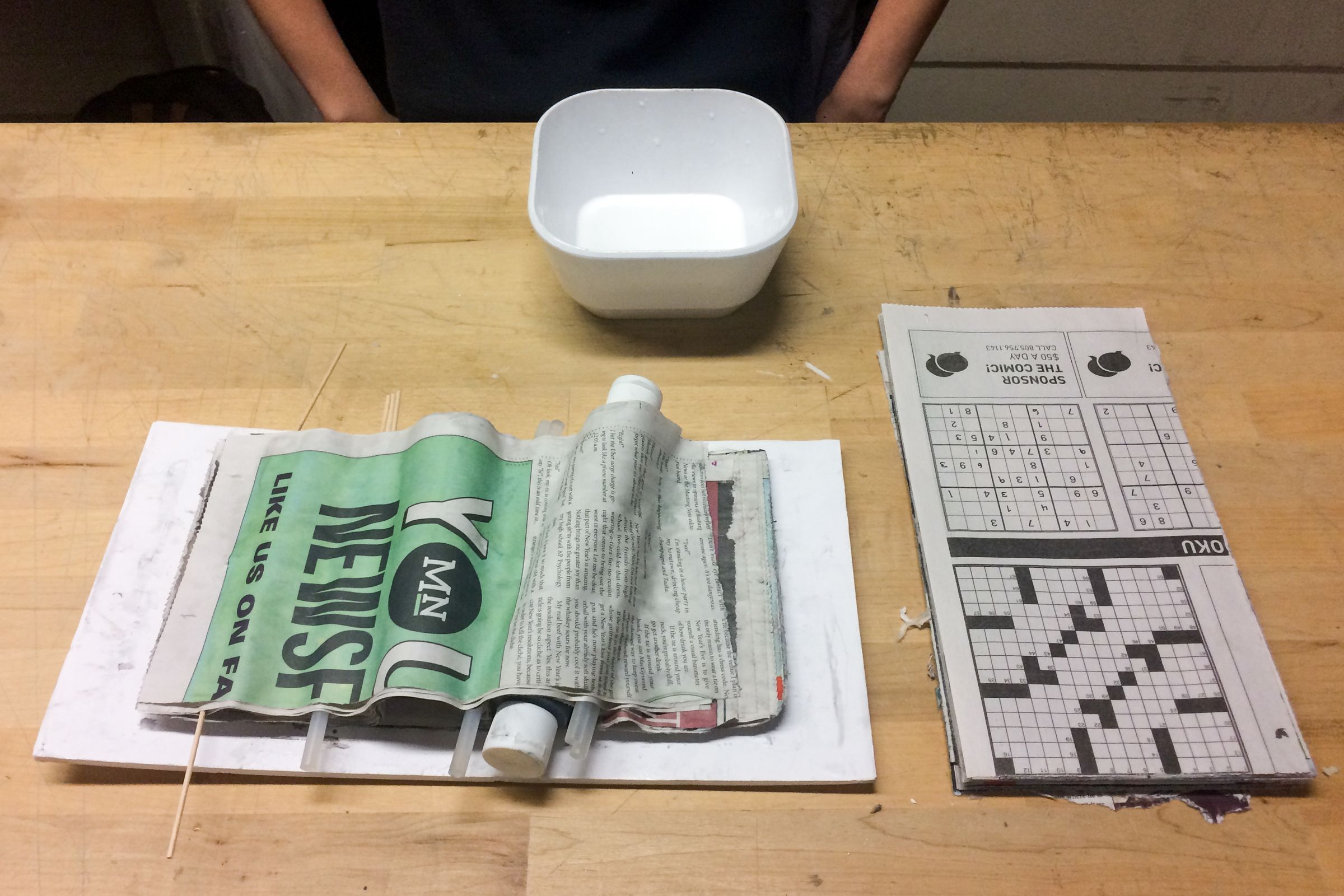 Newspaper Block : 7 Steps (with Pictures) - Instructables