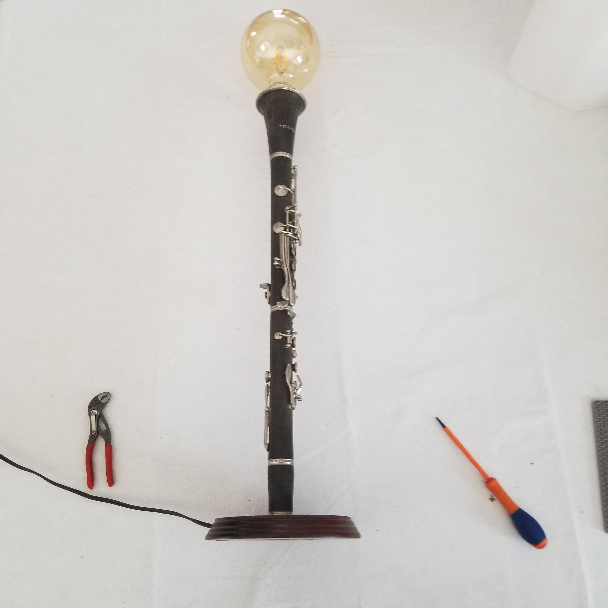 Clarinet Lamp : 4 Steps - Instructables