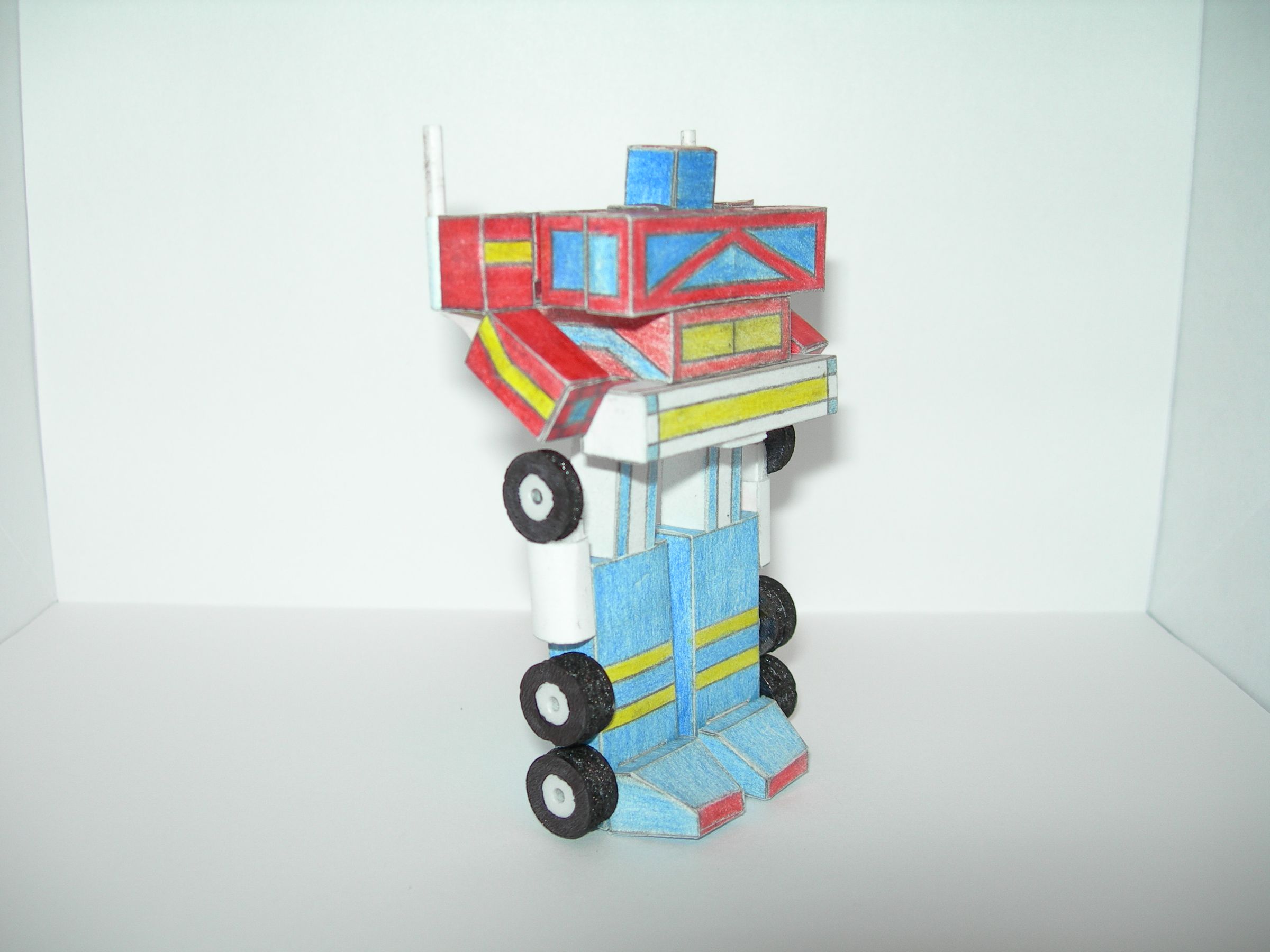 G1 Optimus Prime Paper Transformer - Instructables