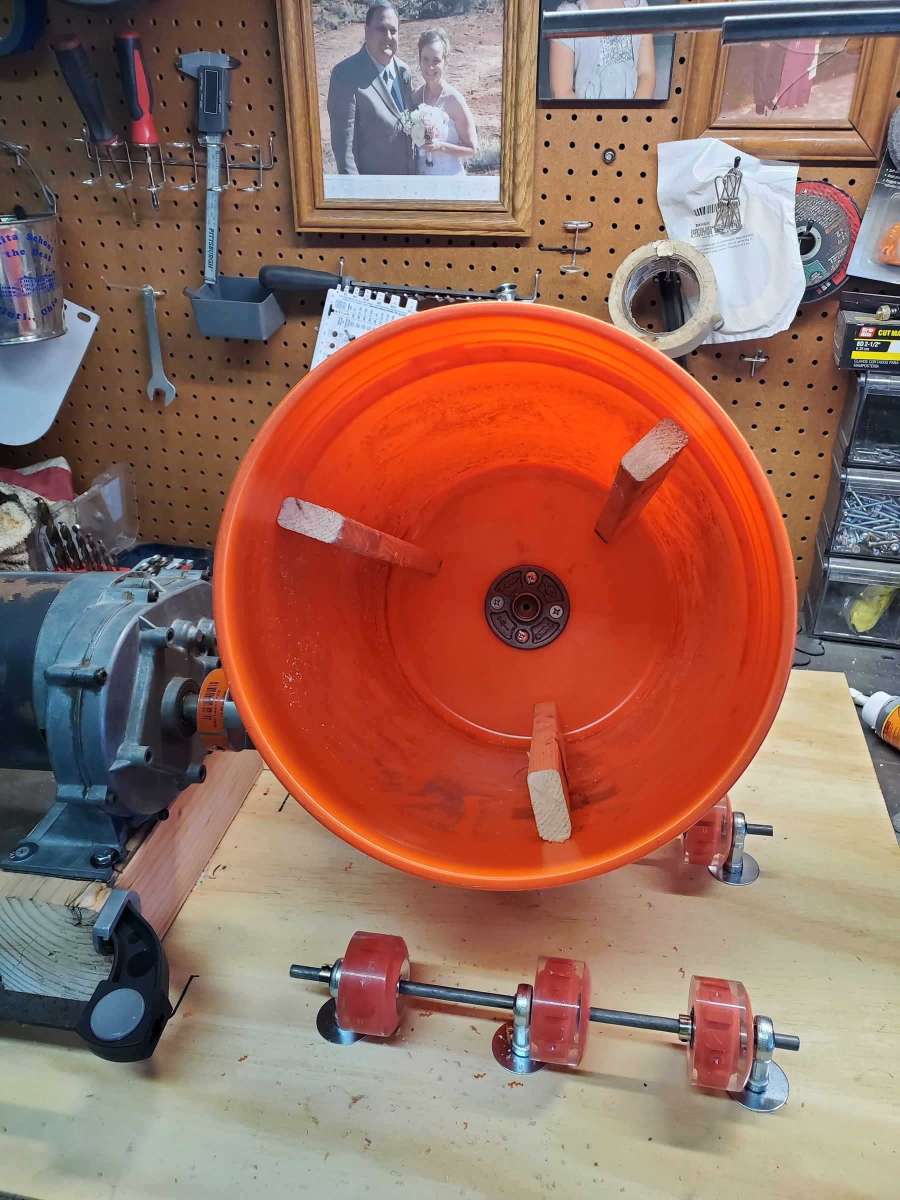 Metal Parts Tumbler Polisher/Rust Remover/Deburring : 7 Steps (with ...