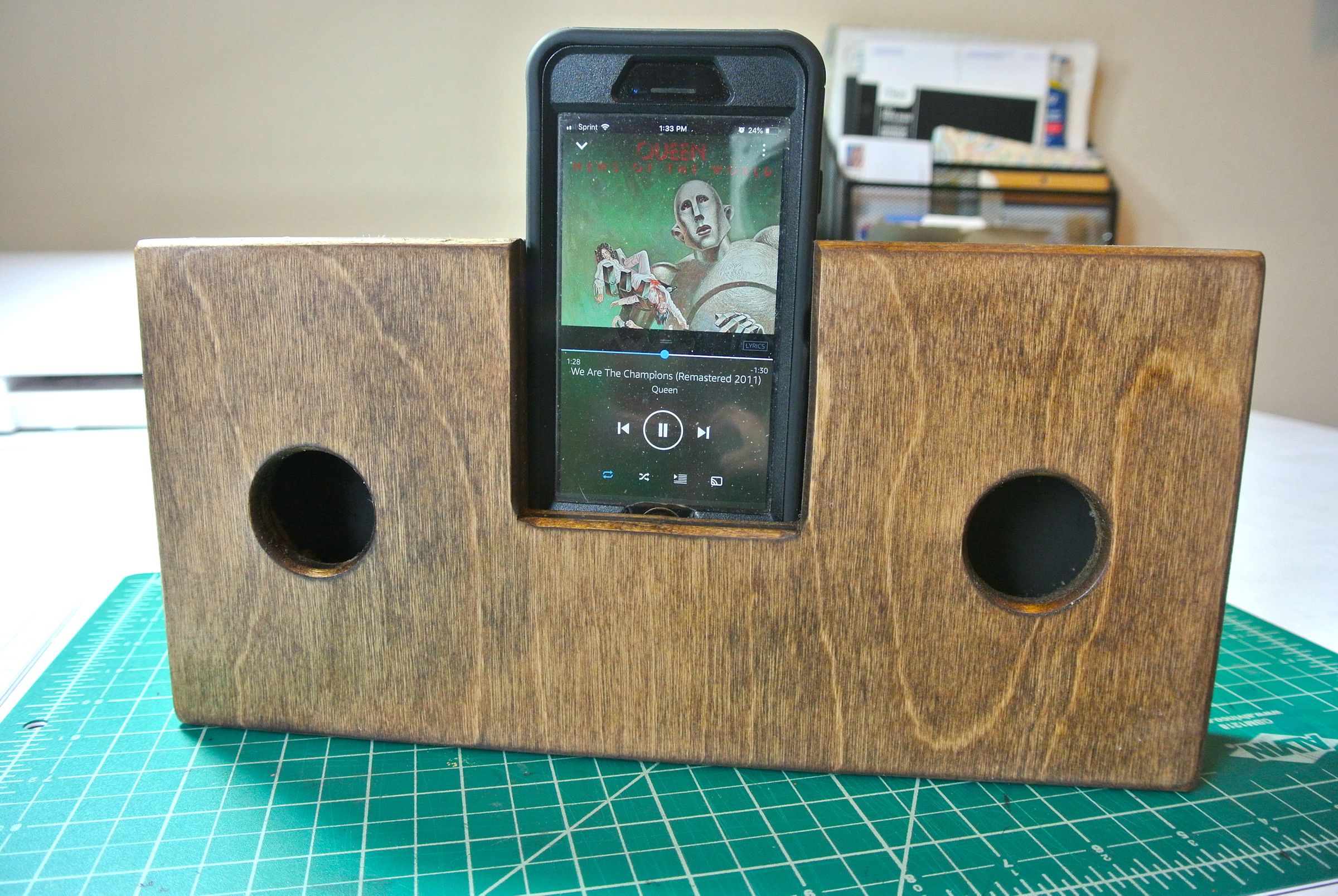 Scrap Wood Cell Phone Amplifier : 12 Steps (with Pictures) - Instructables