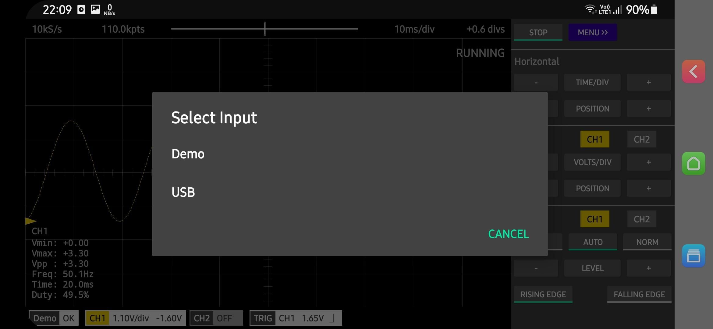 Raspberry Pi Pico 200Khz Digital Oscilloscope : 14 Steps (with Pictures ...