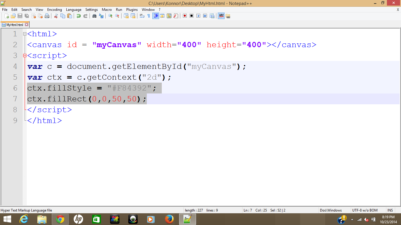 Drawing Squares With Html5 on an Html5 Canvas - Instructables