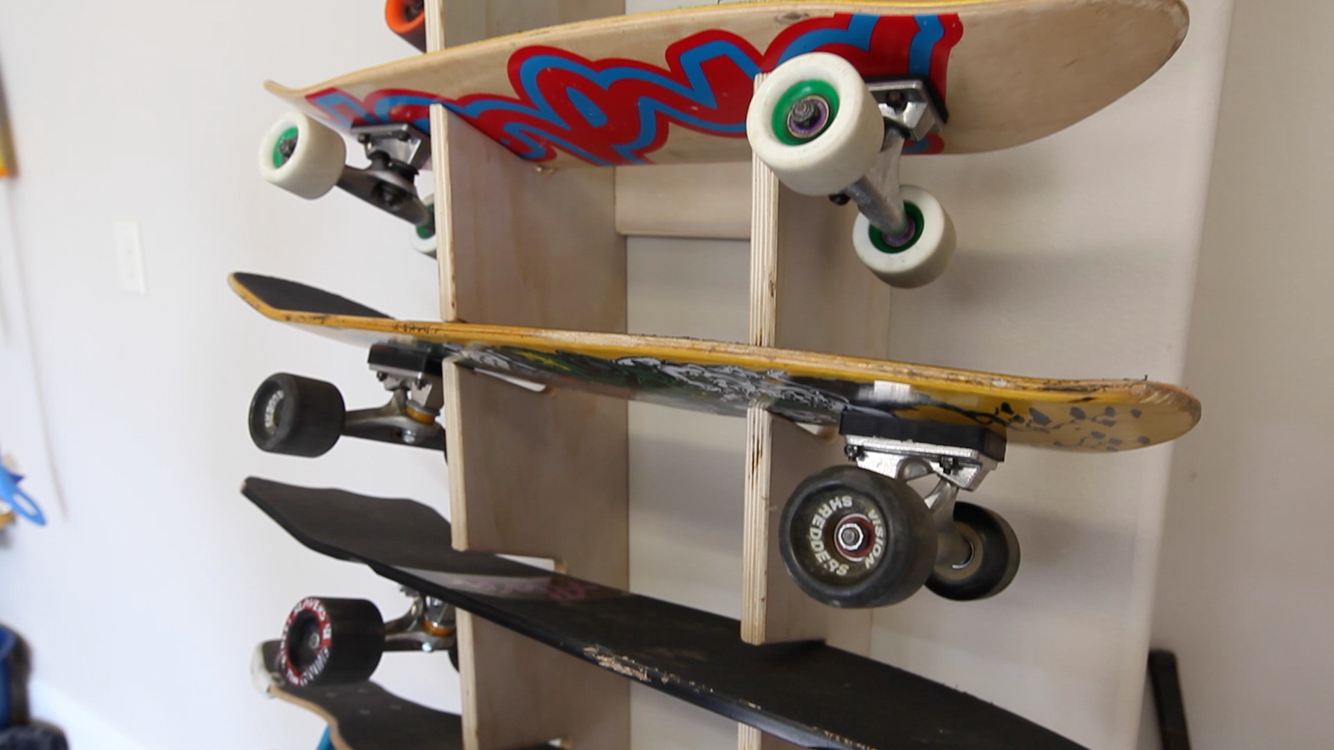 Skateboard Display Rack : 6 Steps (with Pictures) - Instructables