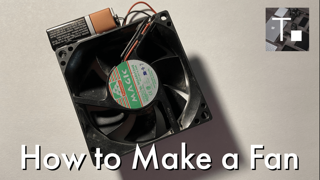 How to Make a Personal Mini Desk Fan Out of an Old Computer – Fits in ...
