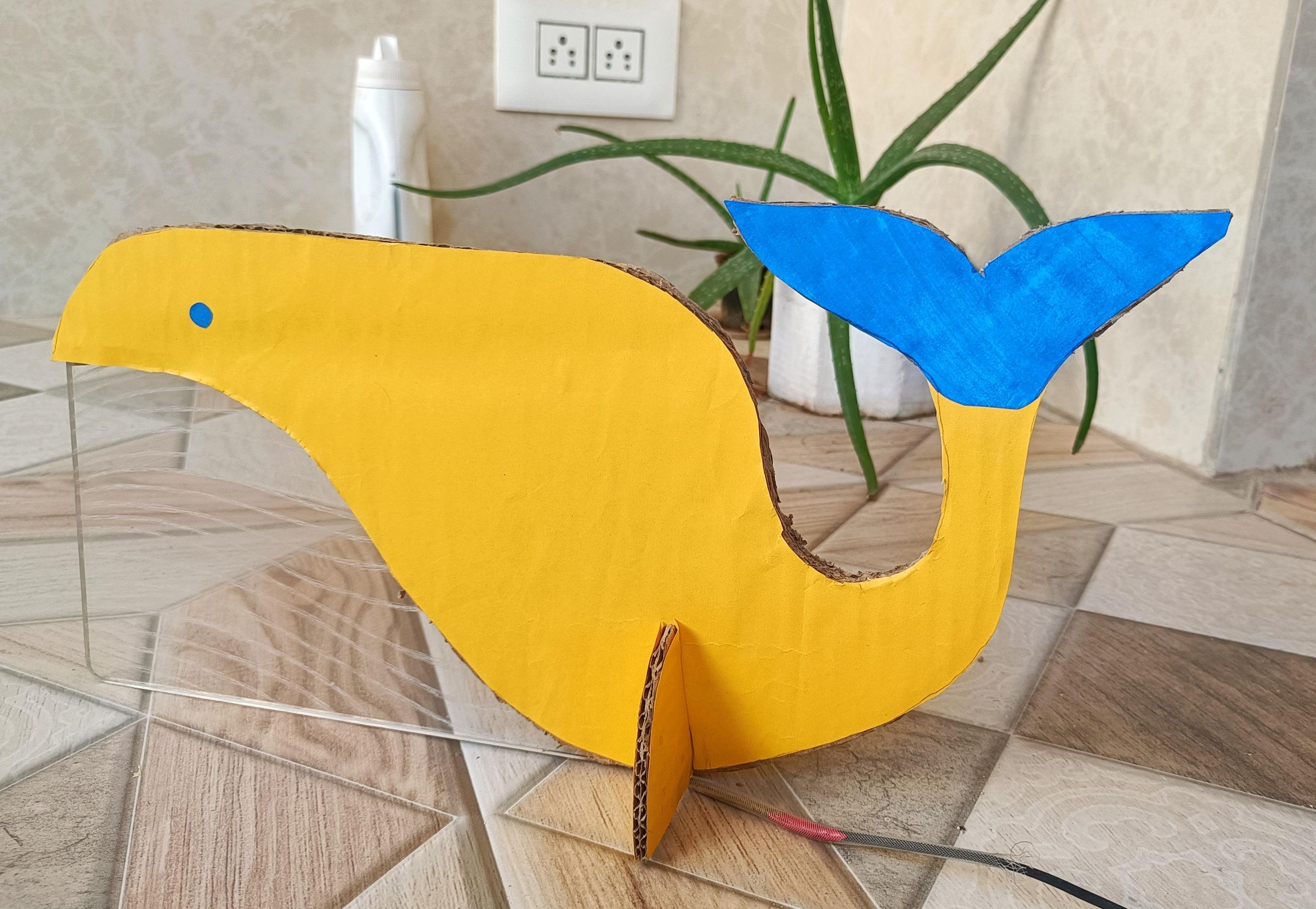 Yellow Whale Night Lamp : 8 Steps (with Pictures) - Instructables