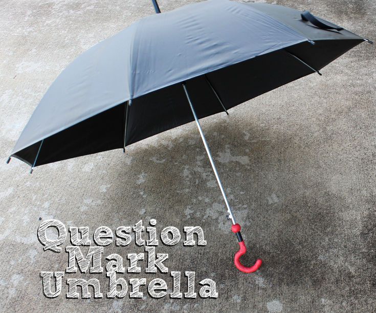 Doctor Who Sylvester McCoy Question Mark Umbrella : 4 Steps (with ...