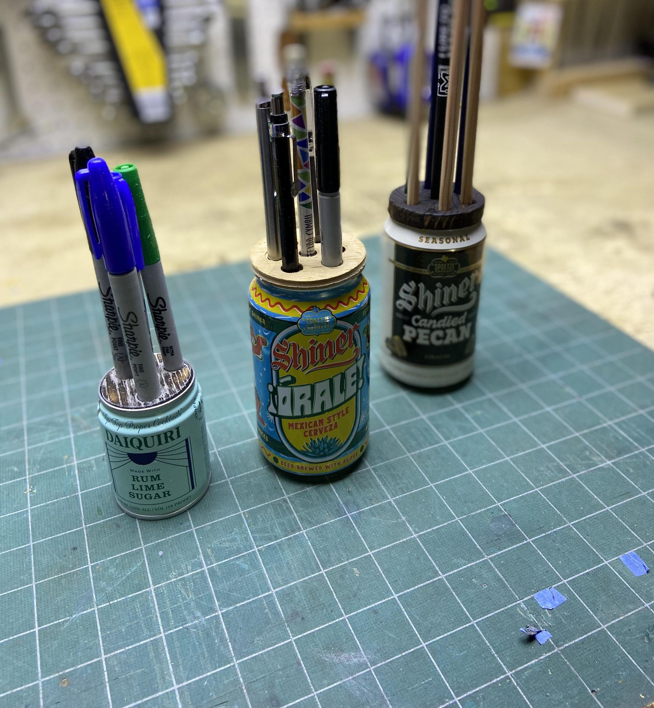 Beer / Soda Can Pen Holder : 7 Steps (with Pictures) - Instructables