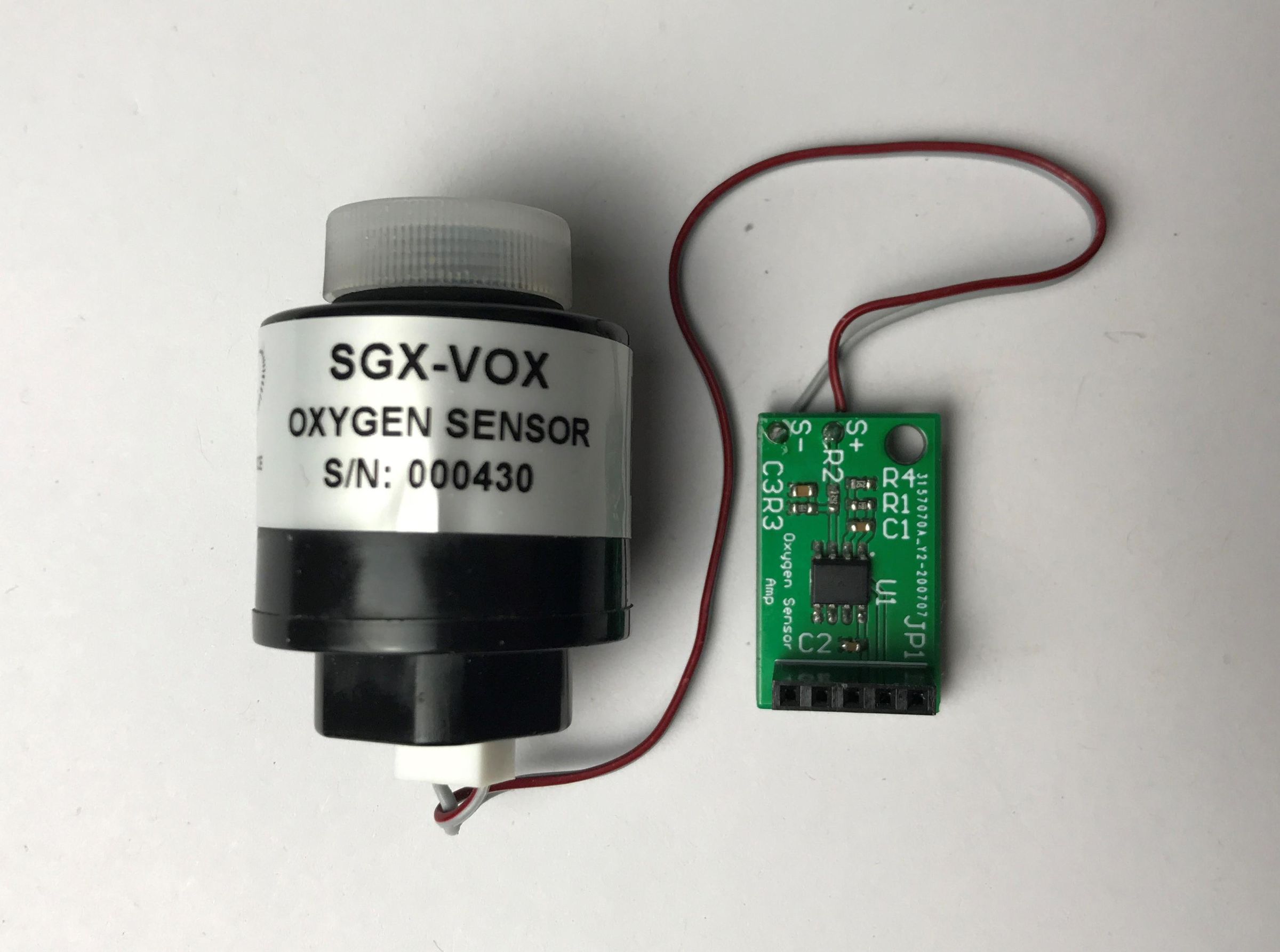 PCB Gain Circuit for SGX-VOX Electrochemical Oxygen Sensor 0-100% FiO2 : 4 Steps - Instructables