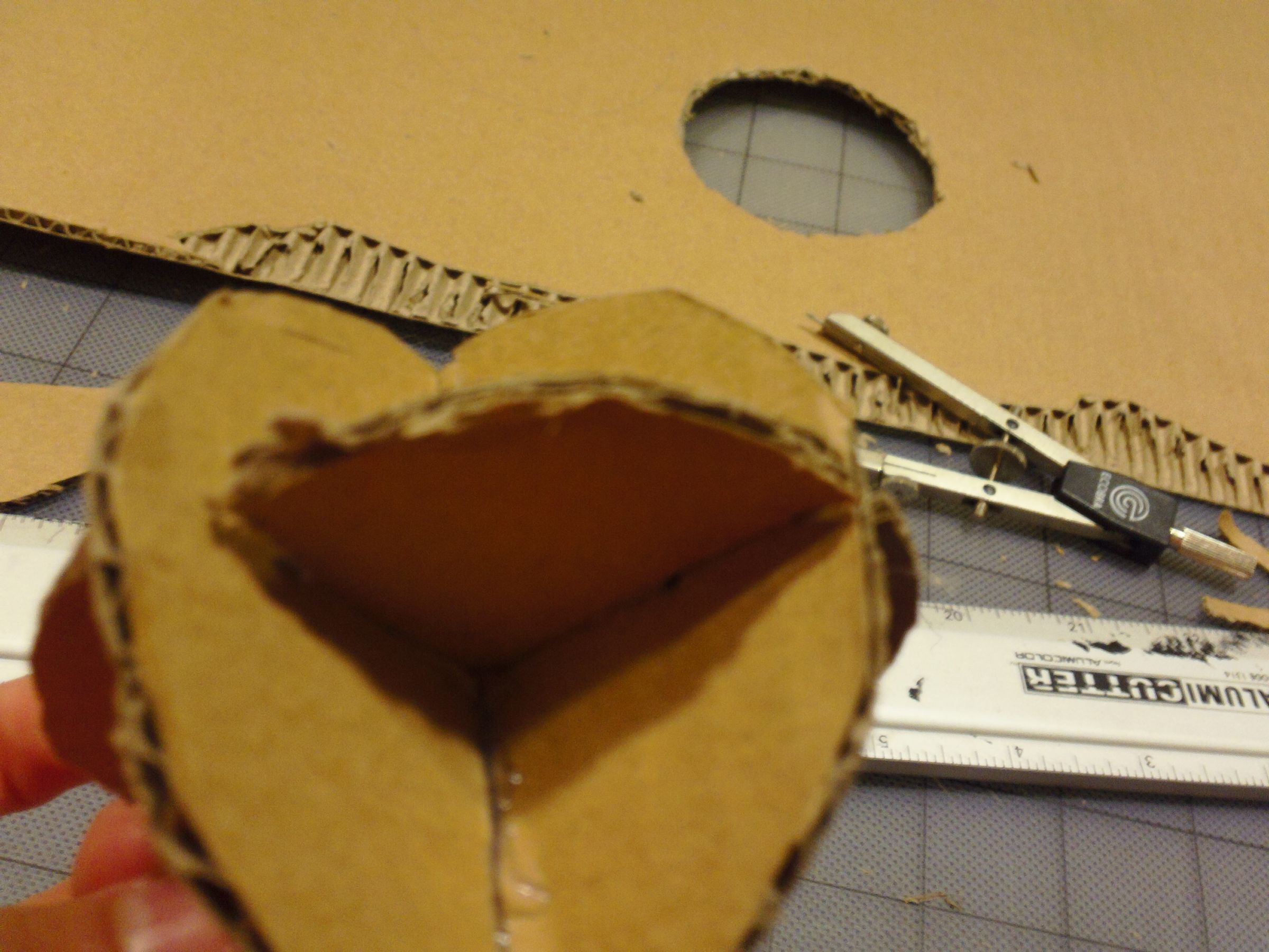Cardboard Spherical Object : 7 Steps - Instructables