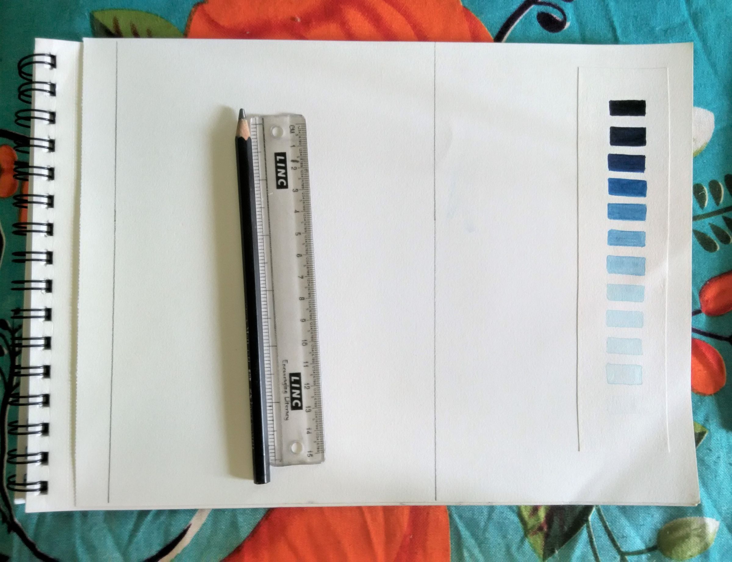 WATER COLOUR PAINTING WITH SINGLE COLOUR : 8 Steps (with Pictures ...