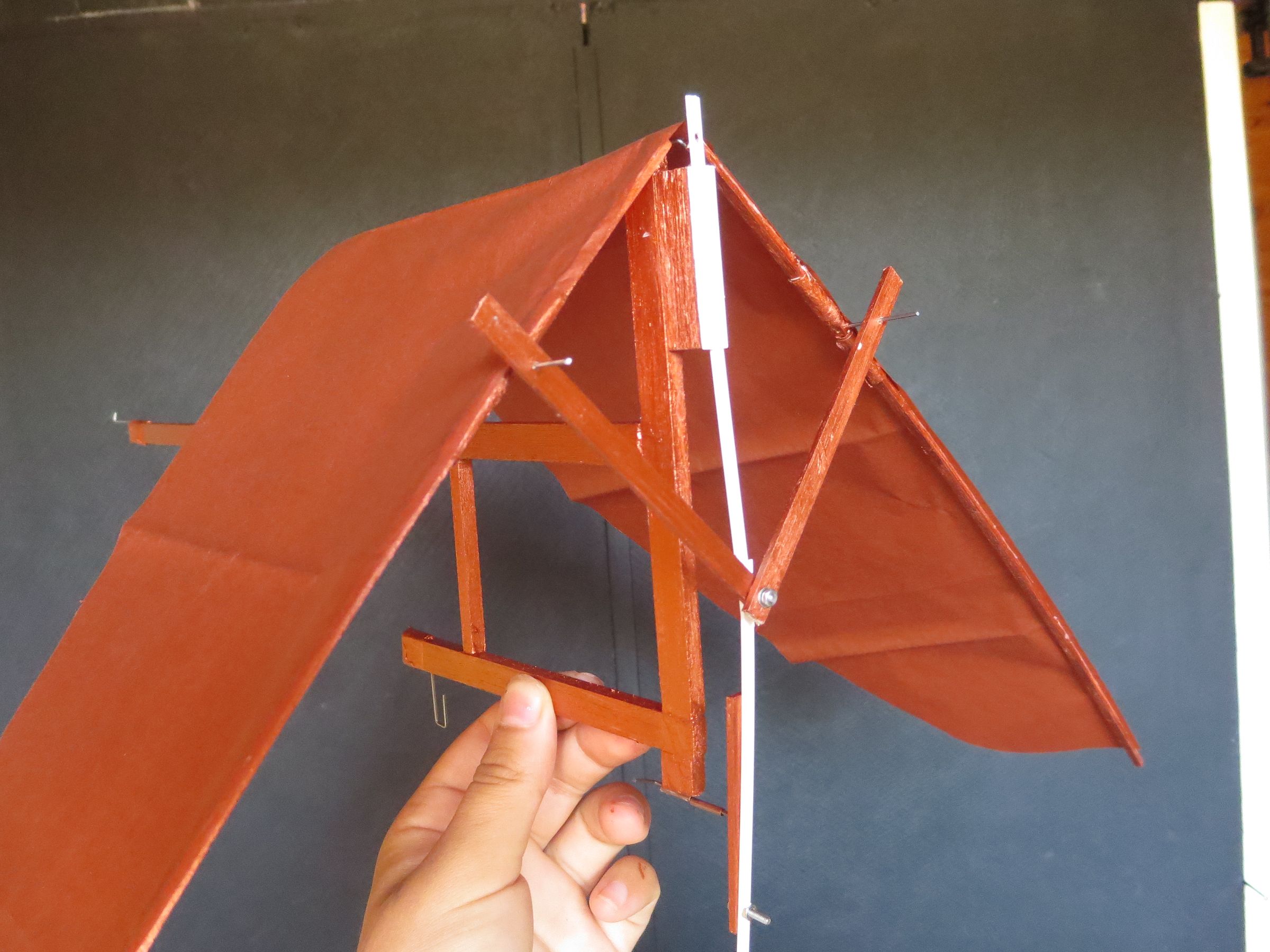 Rubber Band Ornithopter Airplane : 6 Steps - Instructables