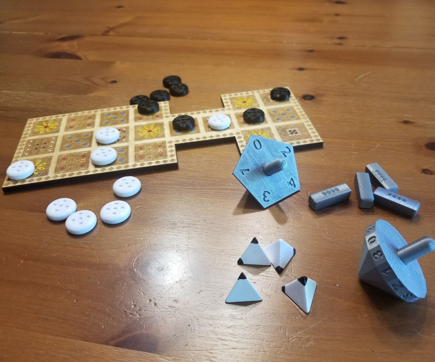 3D Printed Dice for the Royal Game of Ur : 7 Steps (with Pictures ...