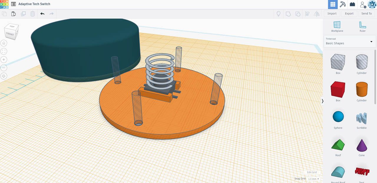 Create Adaptive Switches With TinkerCAD and 3D Printing : 8 Steps (with ...