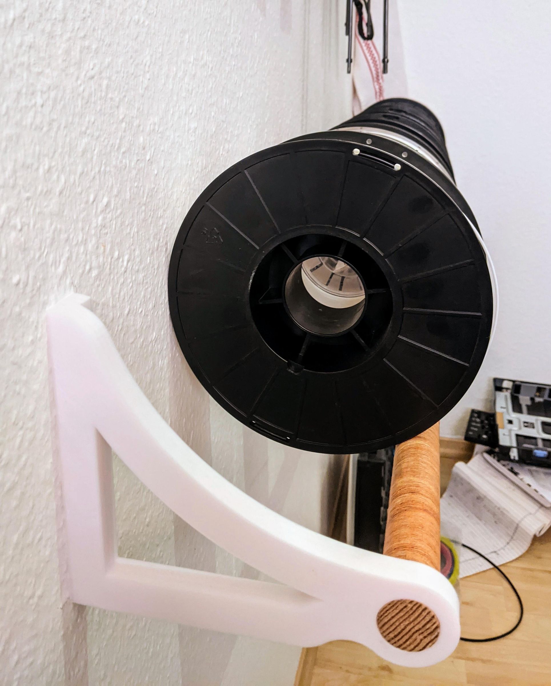 3D Filament Spool Rack : 4 Steps (with Pictures) - Instructables
