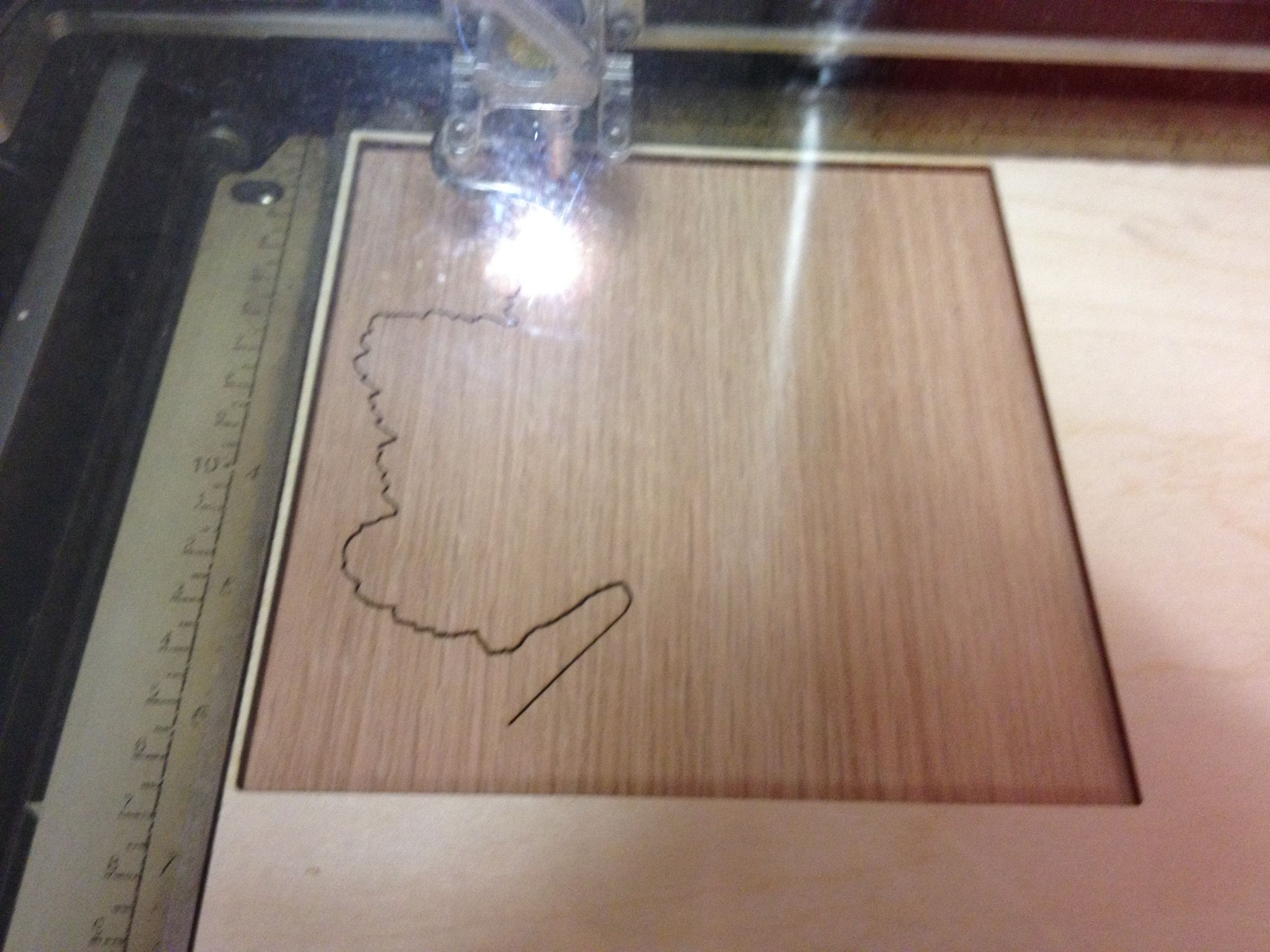 Inlay Leaf Design With Laser Cutter : 13 Steps (with Pictures ...