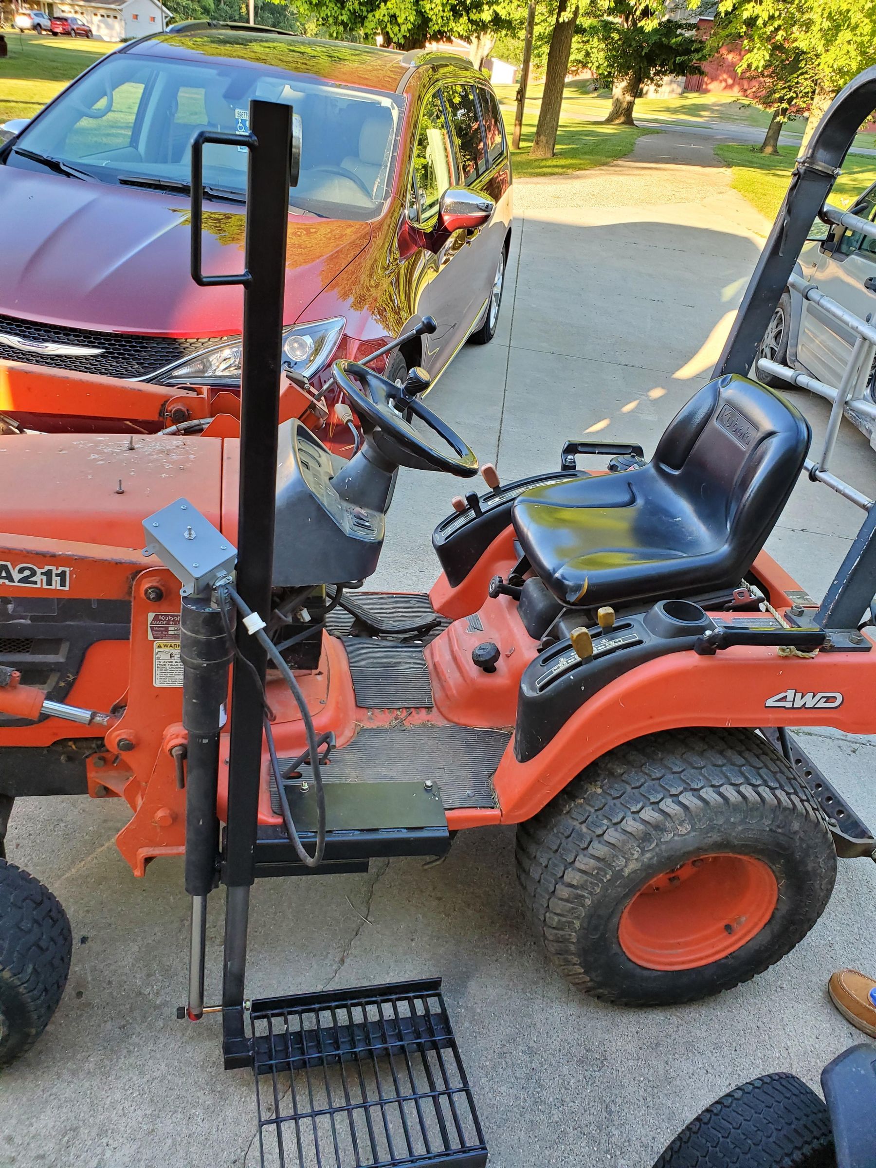 Powerlift Tractor Step Assistive Technology : 9 Steps (with Pictures ...