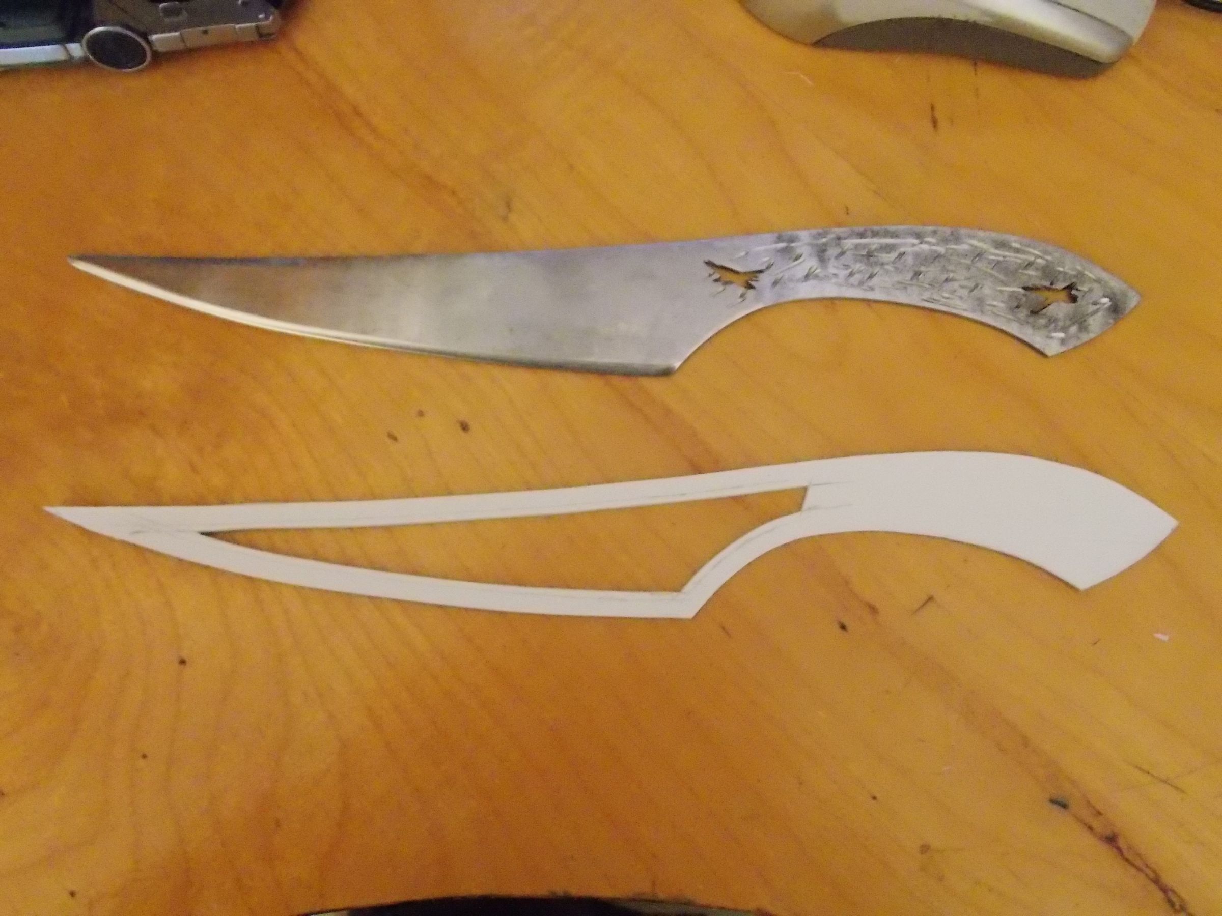 Hand Engraving a Knife Blade : 6 Steps - Instructables