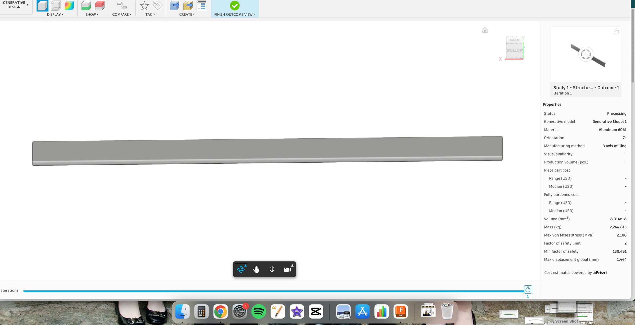 Make a Bridge Using Fusion 360 Generative Design : 8 Steps (with Pictures) - Instructables
