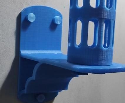 BIG PAPER ROLL SUPPORT/SOPORTE ROLLO DE PAPEL - Instructables