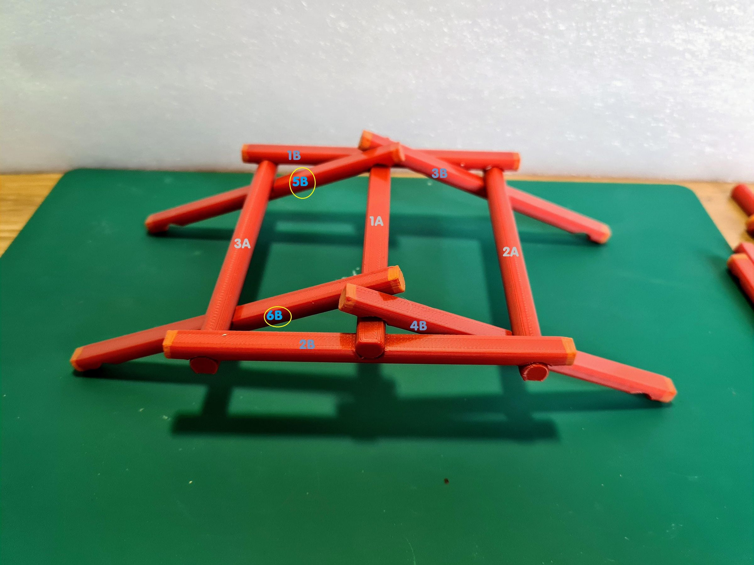 Make a Da Vinci Bridge Using Household Items (with 3D Printable Option ...